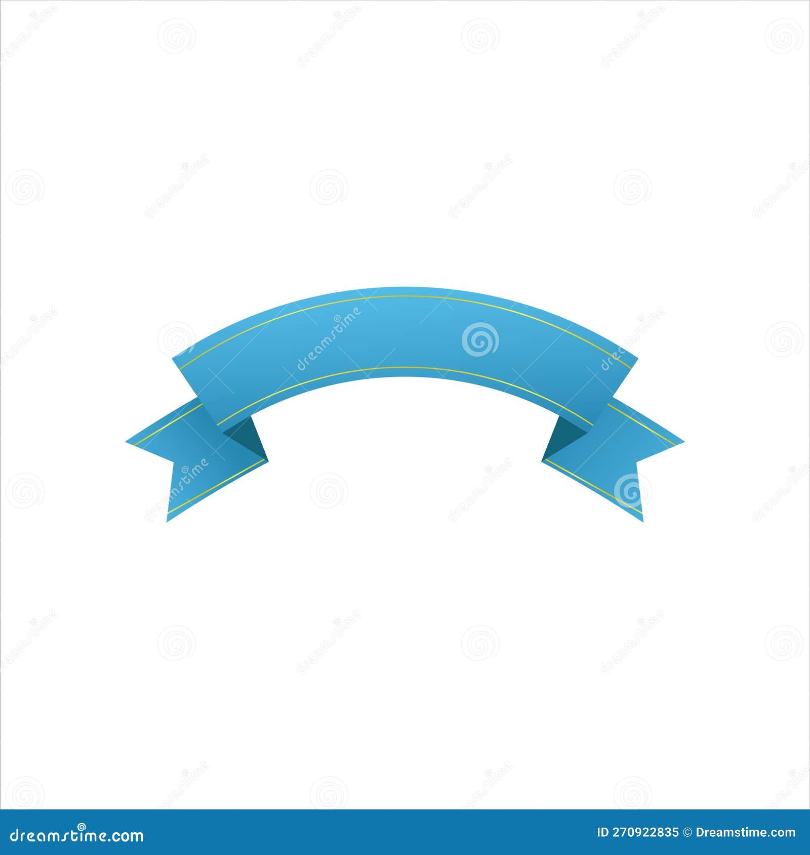 Elegant Ribbon Decoration stock vector. Illustration of design - 270922835