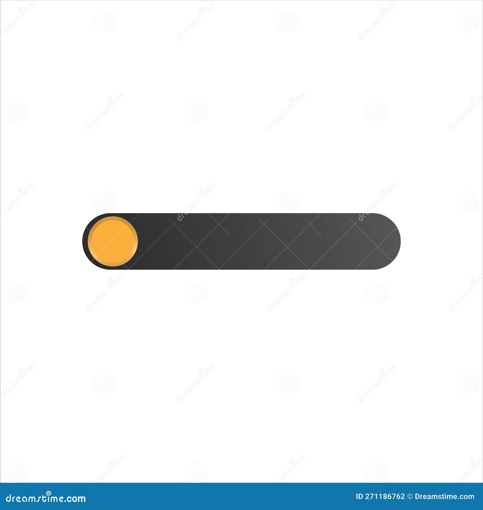 Elegant Button Shape stock vector. Illustration of element - 271186762