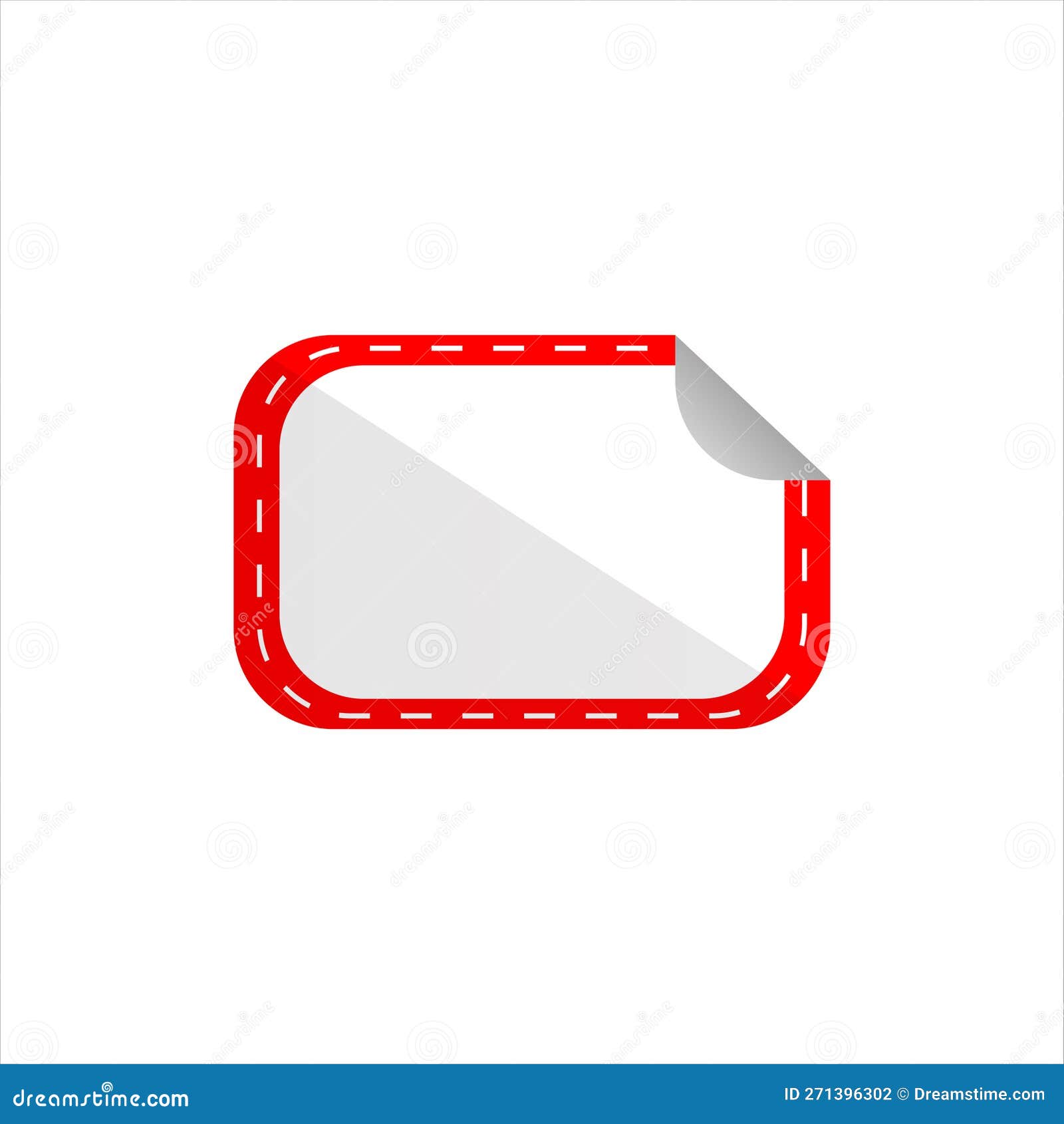 Sticker Label Banner stock vector. Illustration of badge - 271396302