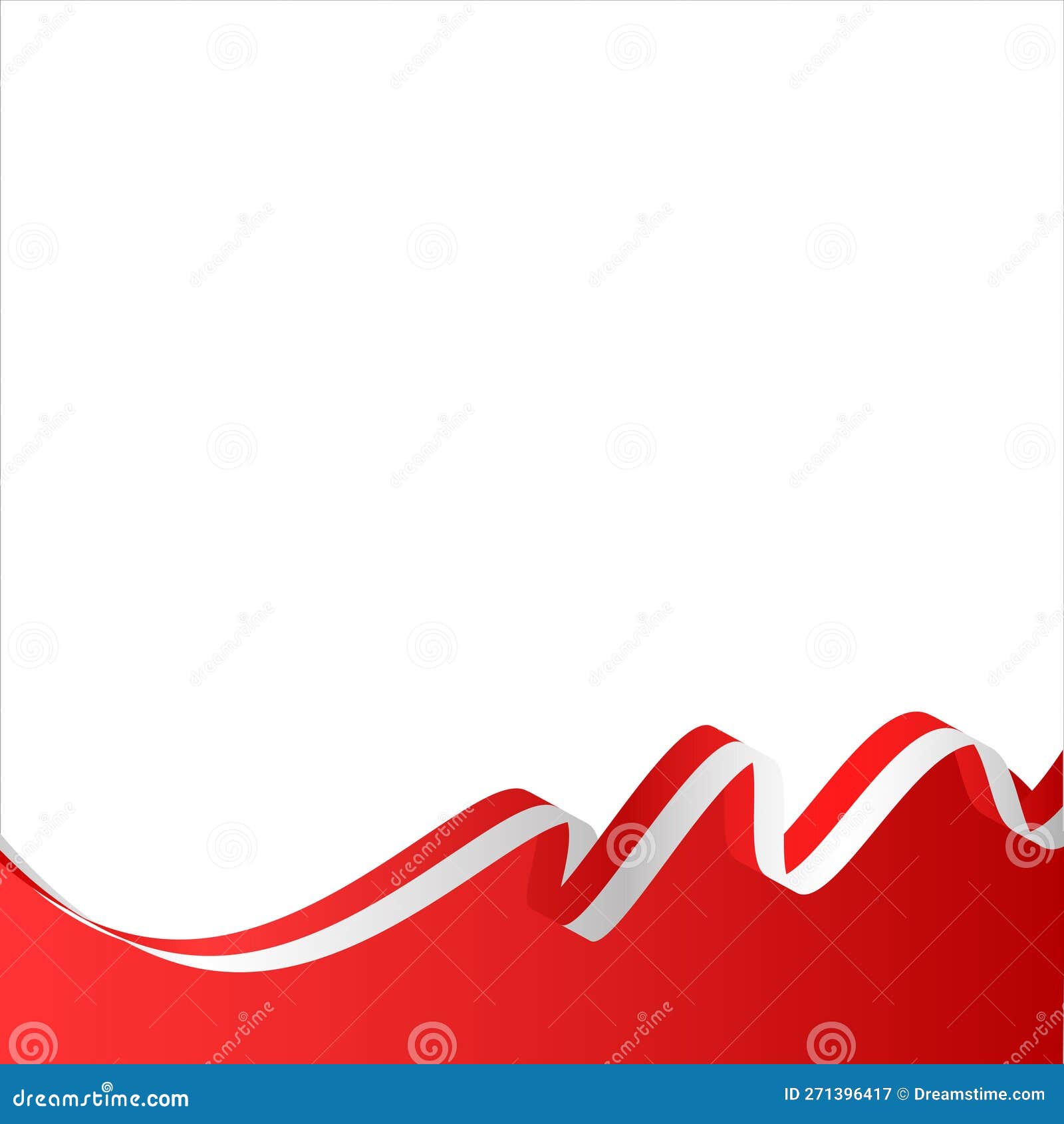 Indonesia Flag Border stock vector. Illustration of pattern - 271396417