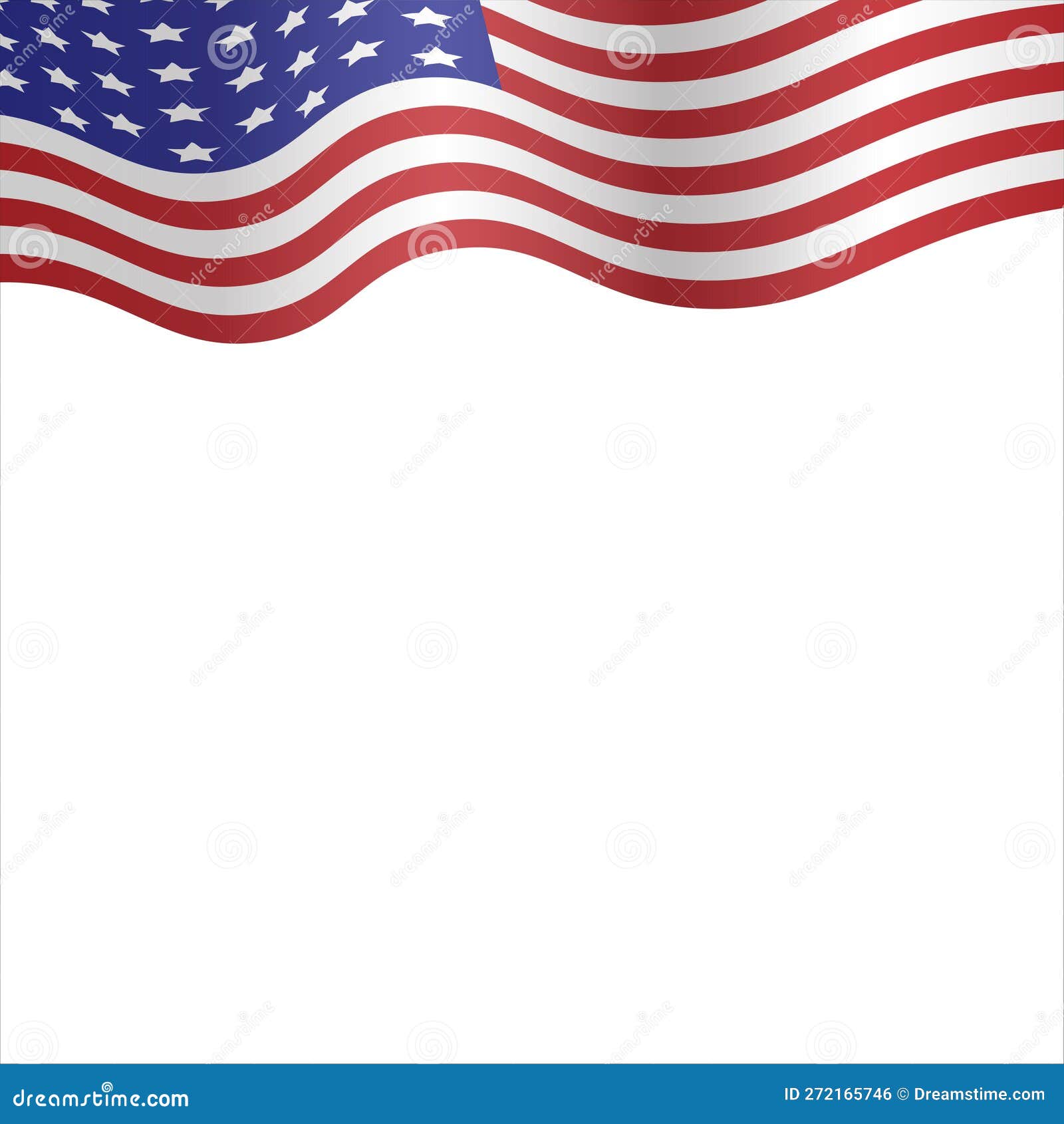 American Flag Corner stock illustration. Illustration of upload - 272165746