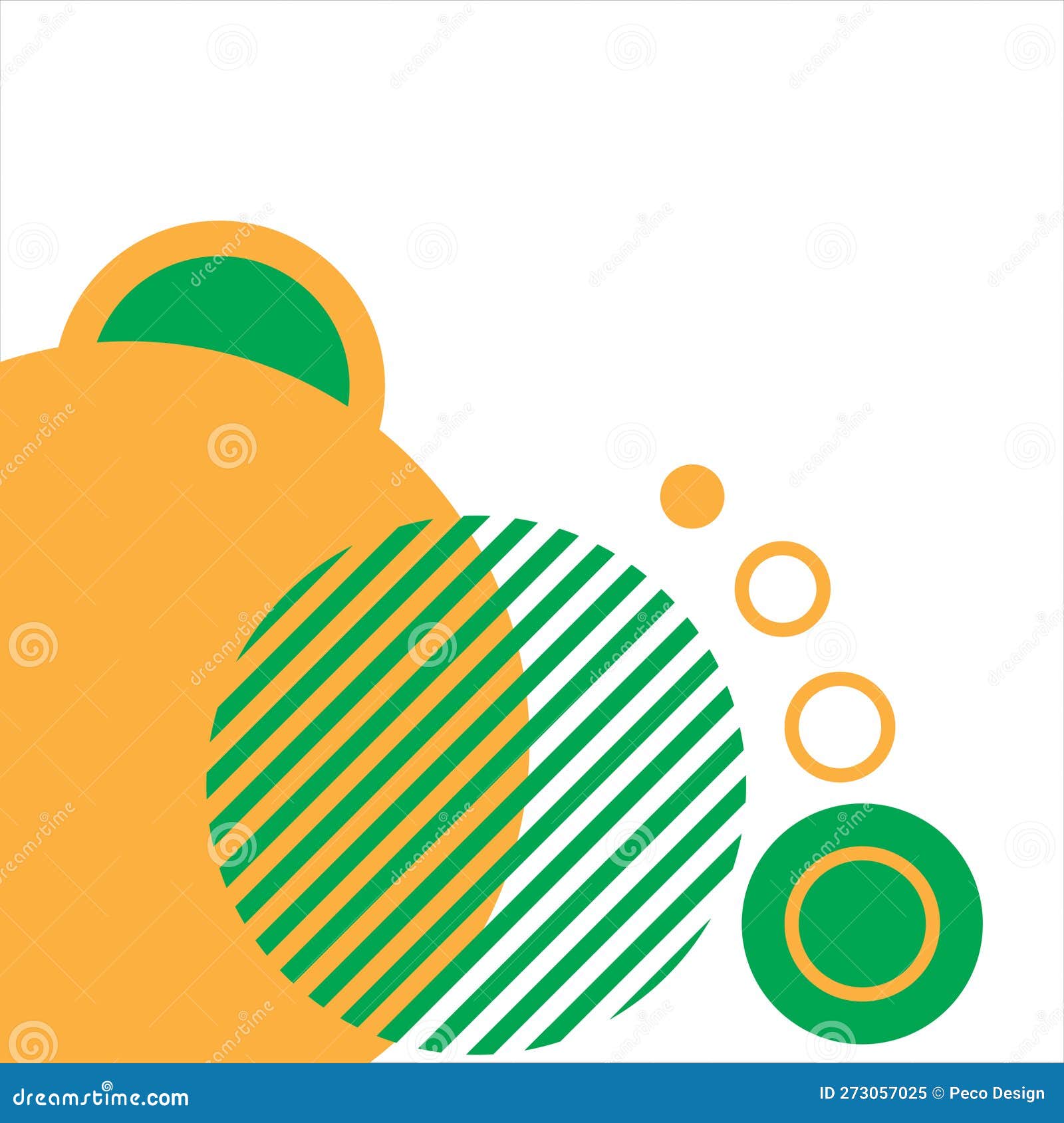 Circle Corner Design Vector Stock Vector - Illustration of isolated ...