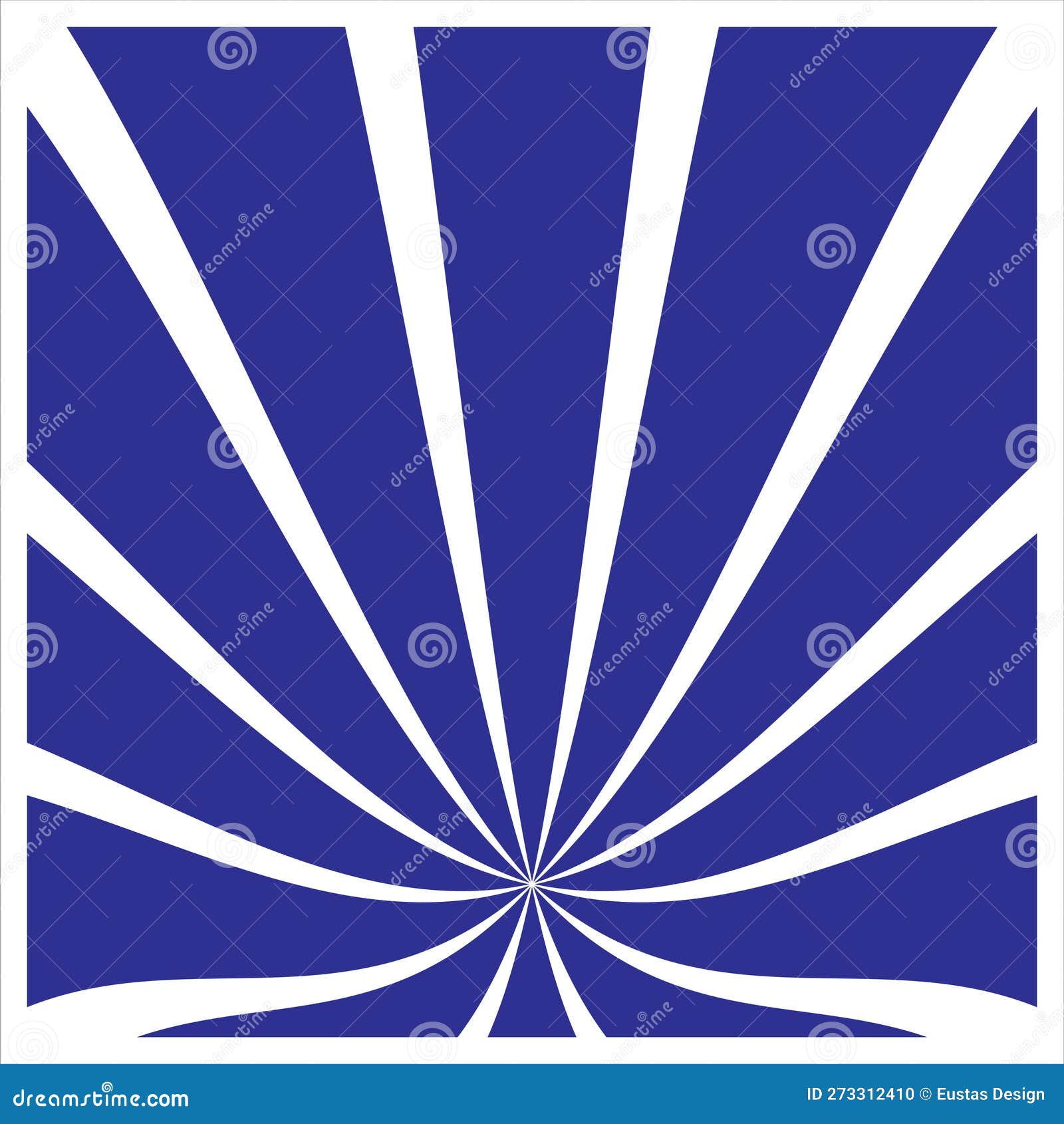 Retro Radial Explosion stock vector. Illustration of drawing - 273312410