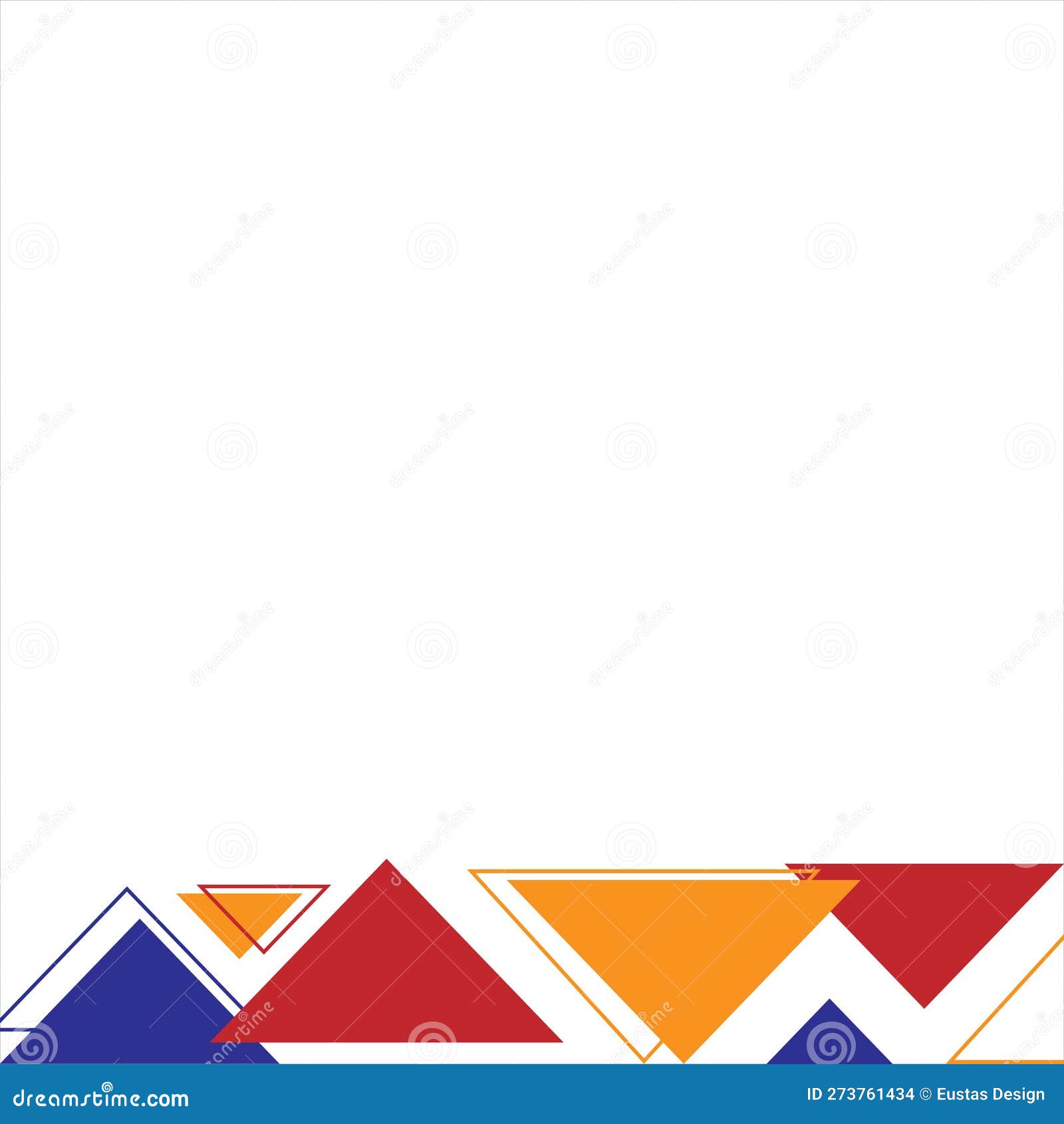 Geometric Header Footer stock vector. Illustration of logo - 273761434
