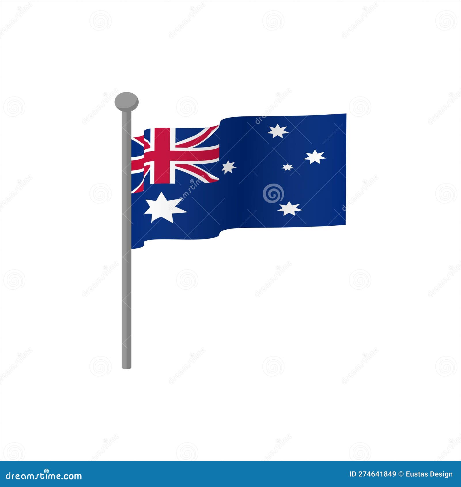 Australian Country Flag stock vector. Illustration of poster - 274641849