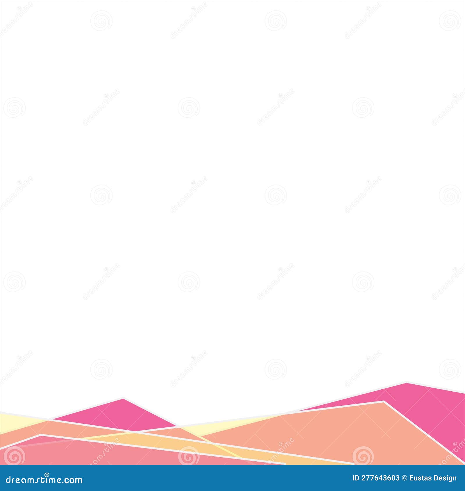 Modern Pattern Footer stock vector. Illustration of diagram - 277643603