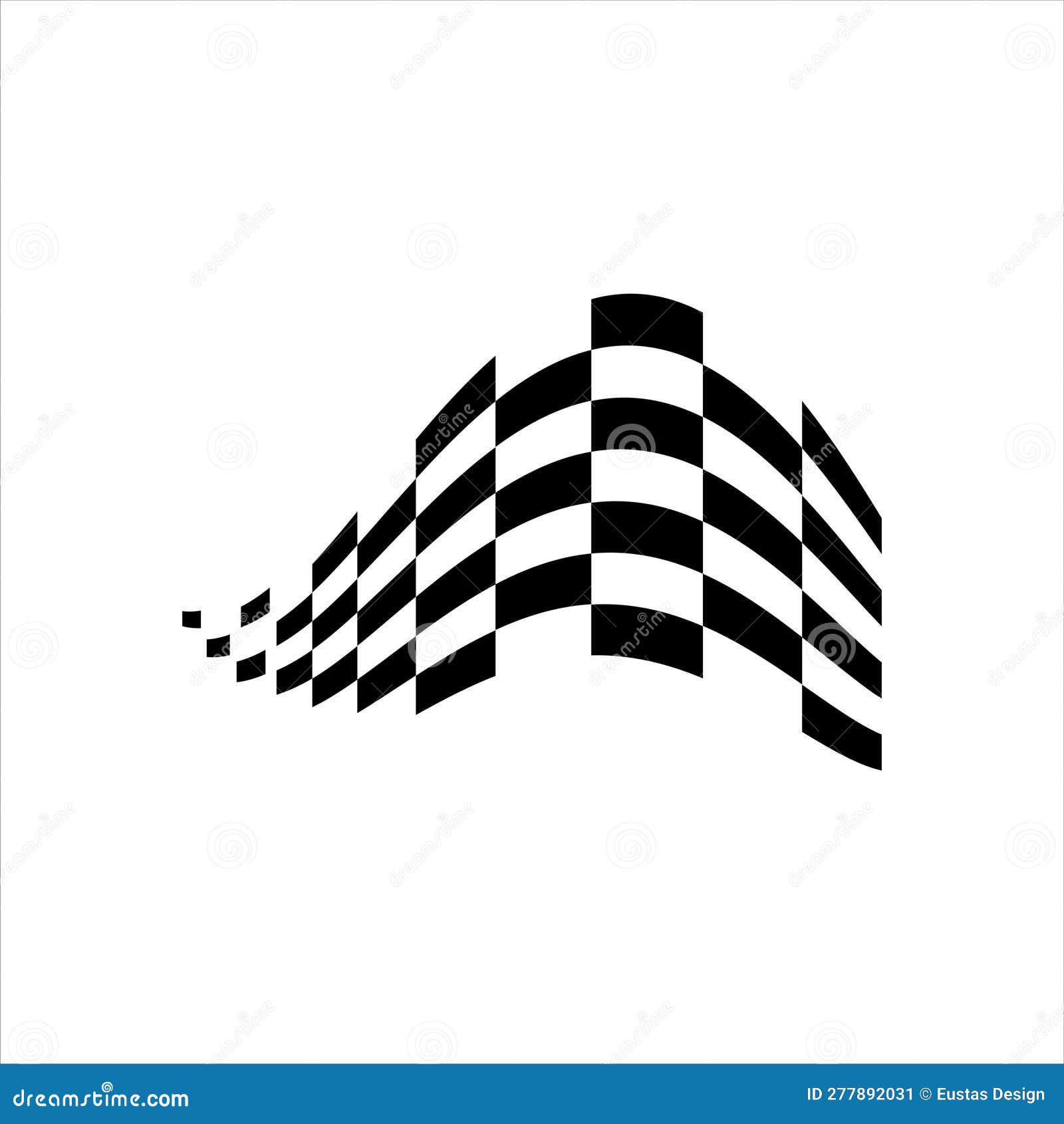 Race Finish Flag stock vector. Illustration of finish - 277892031