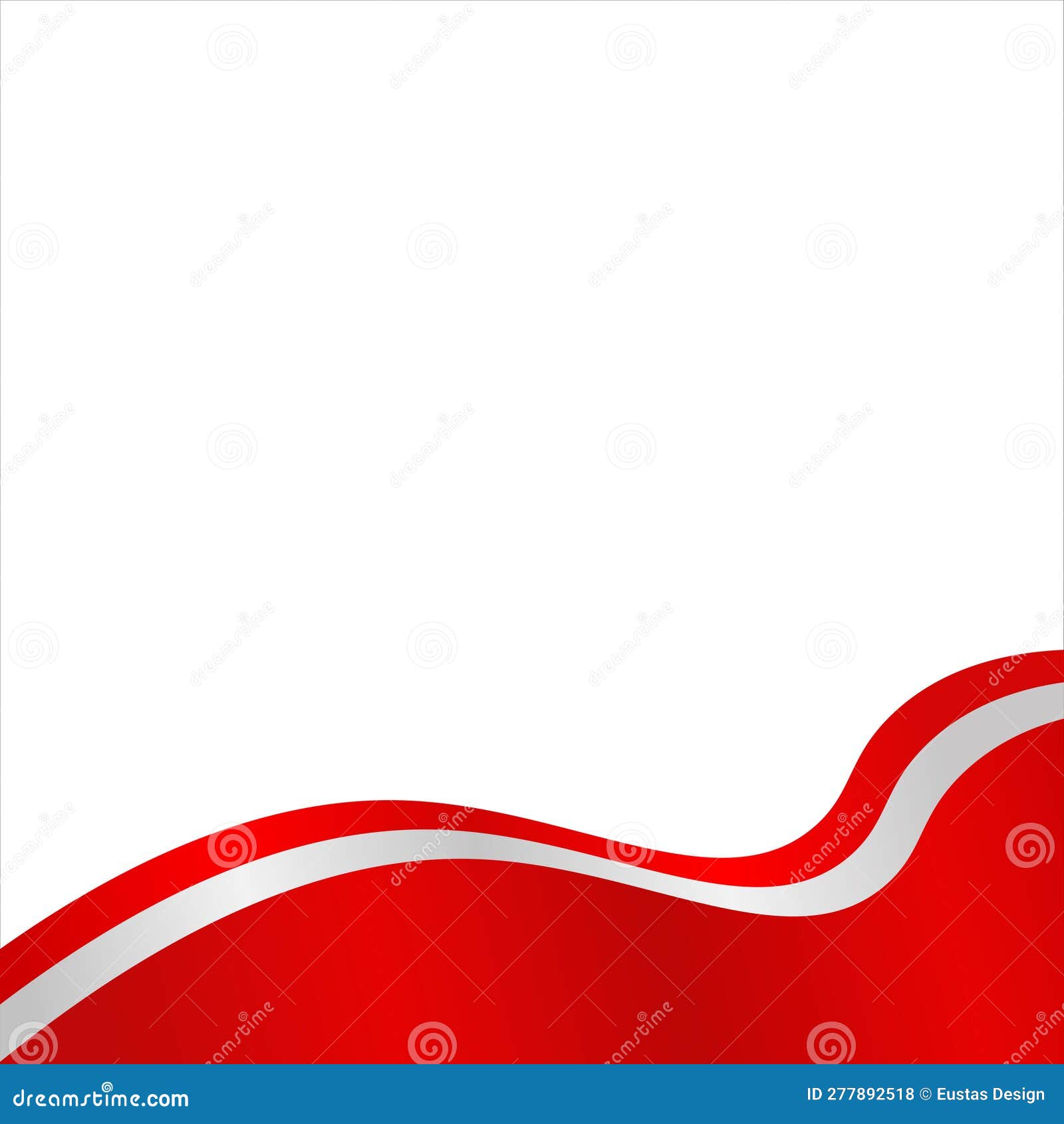 Indonesian Flag Border stock vector. Illustration of design - 277892518