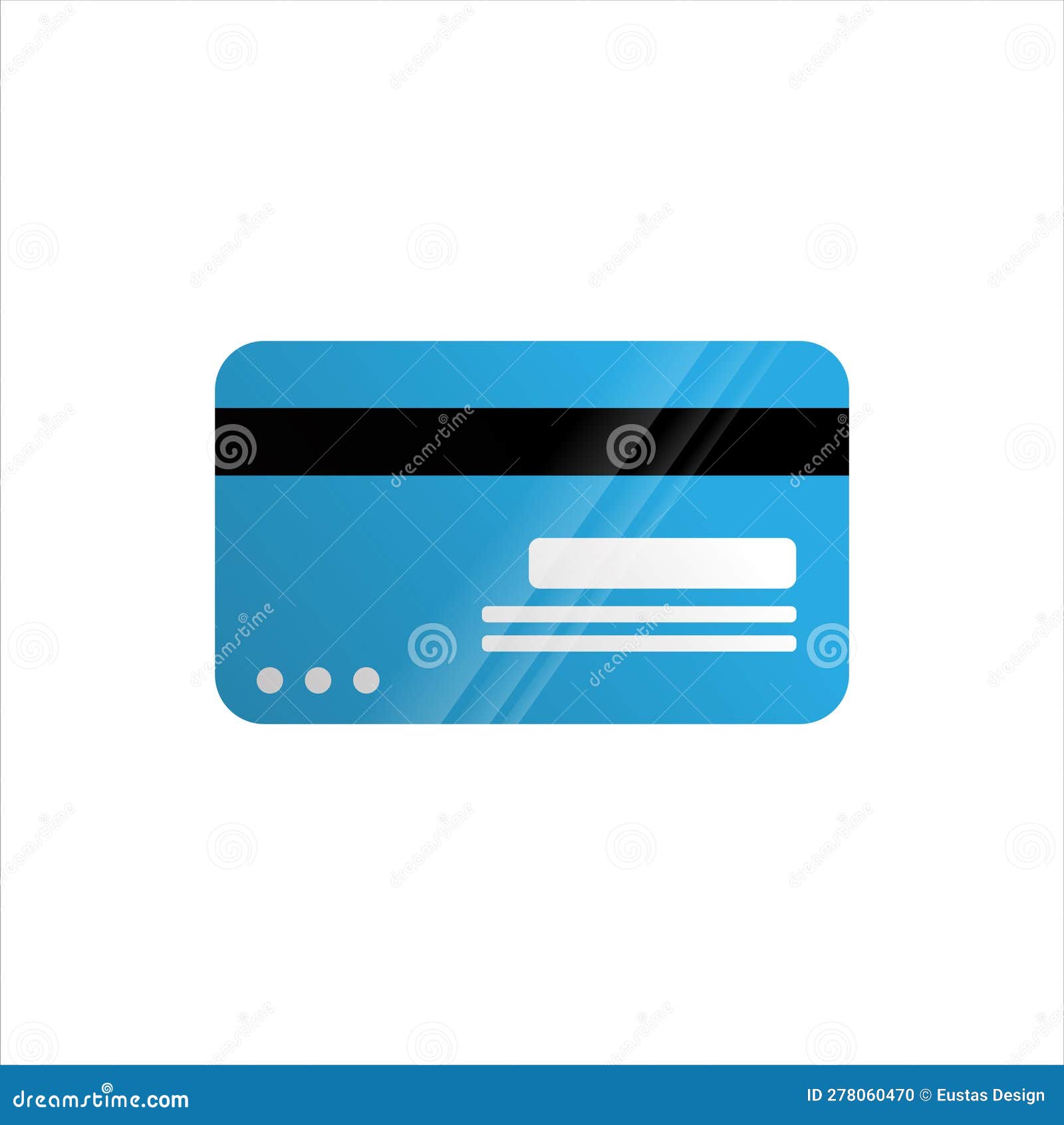 Credit Card Number stock vector. Illustration of card - 278060470