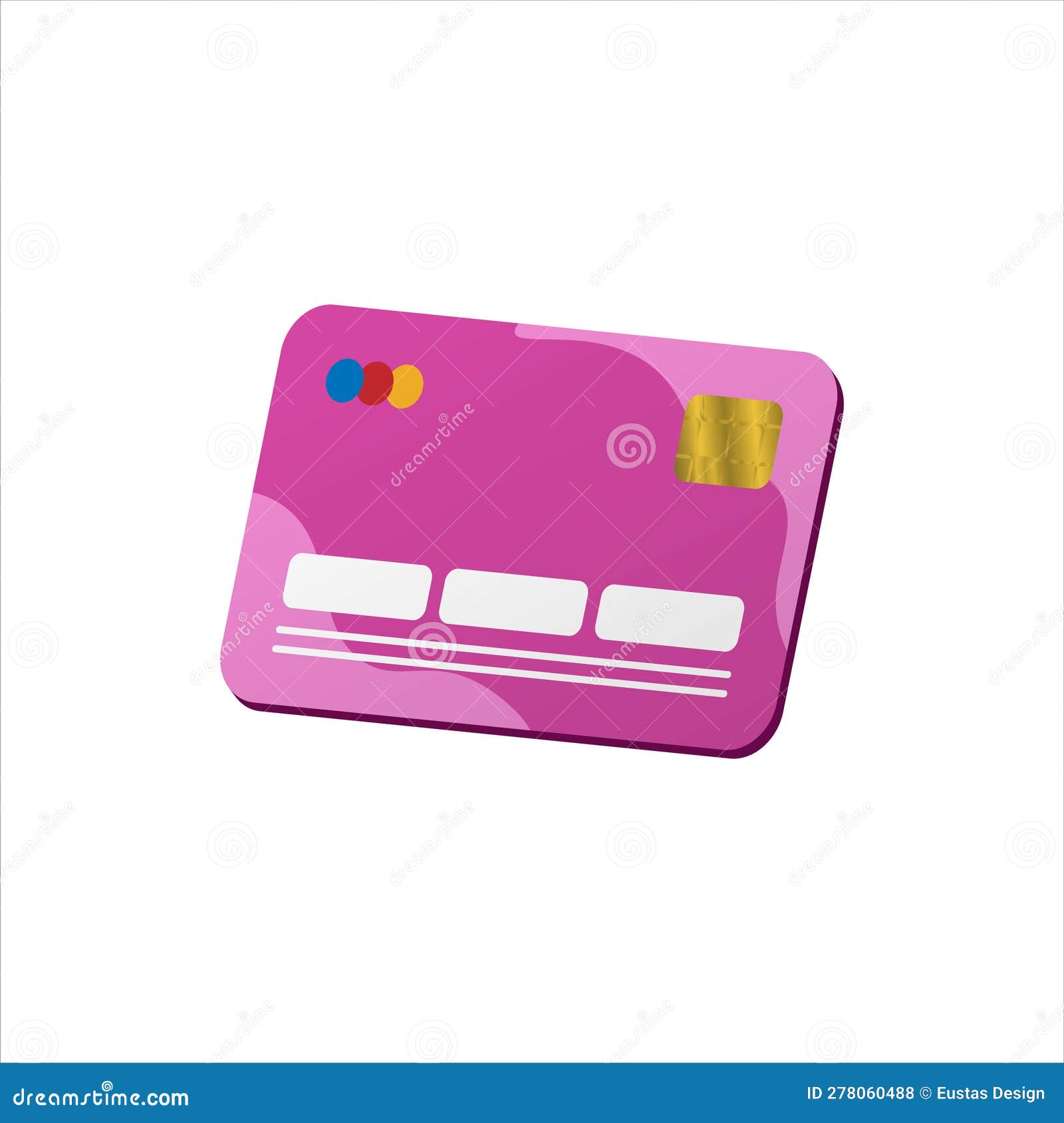 Credit Card Number stock vector. Illustration of credit - 278060488