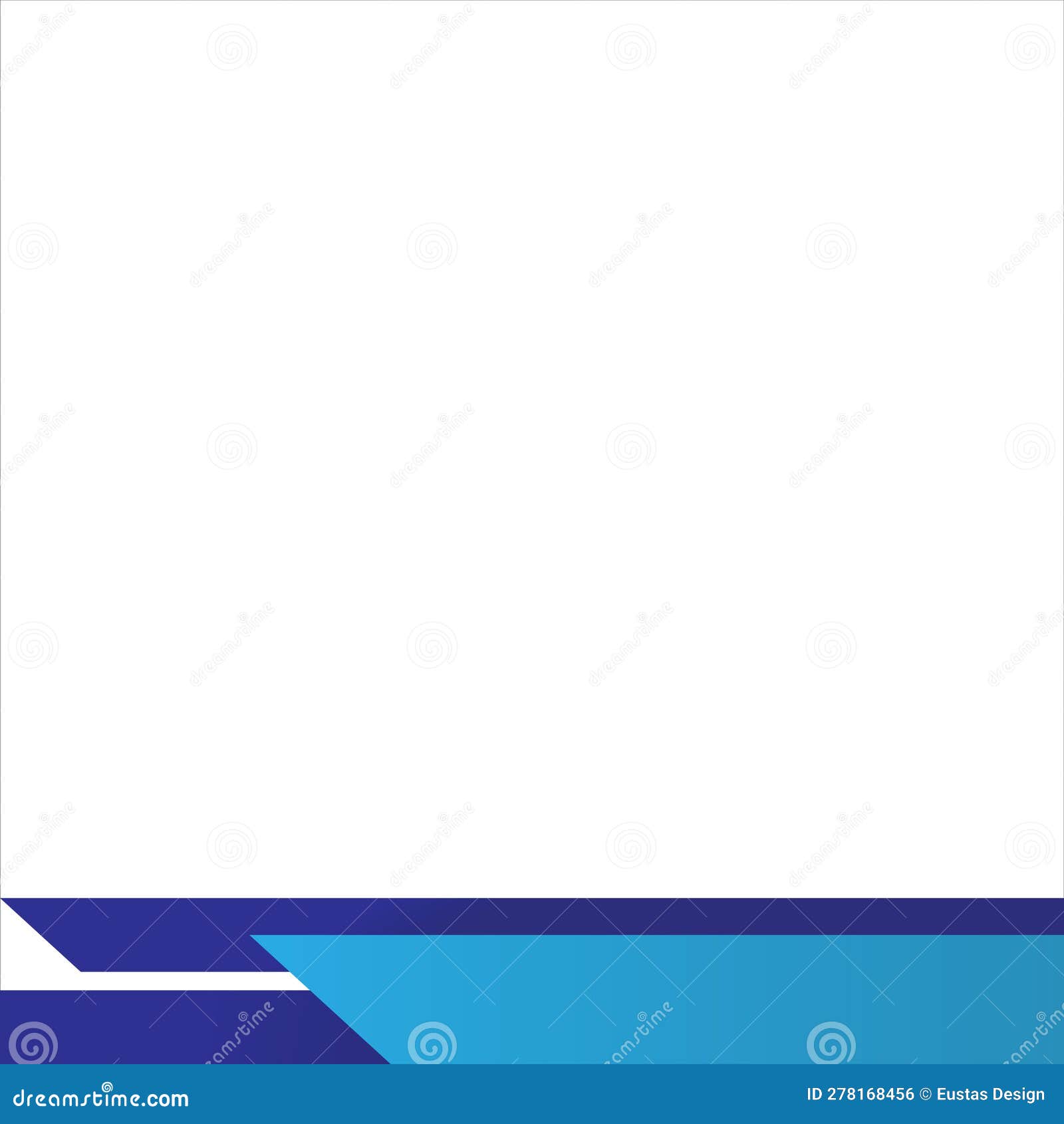 Geometric Header Footer stock vector. Illustration of writing - 278168456