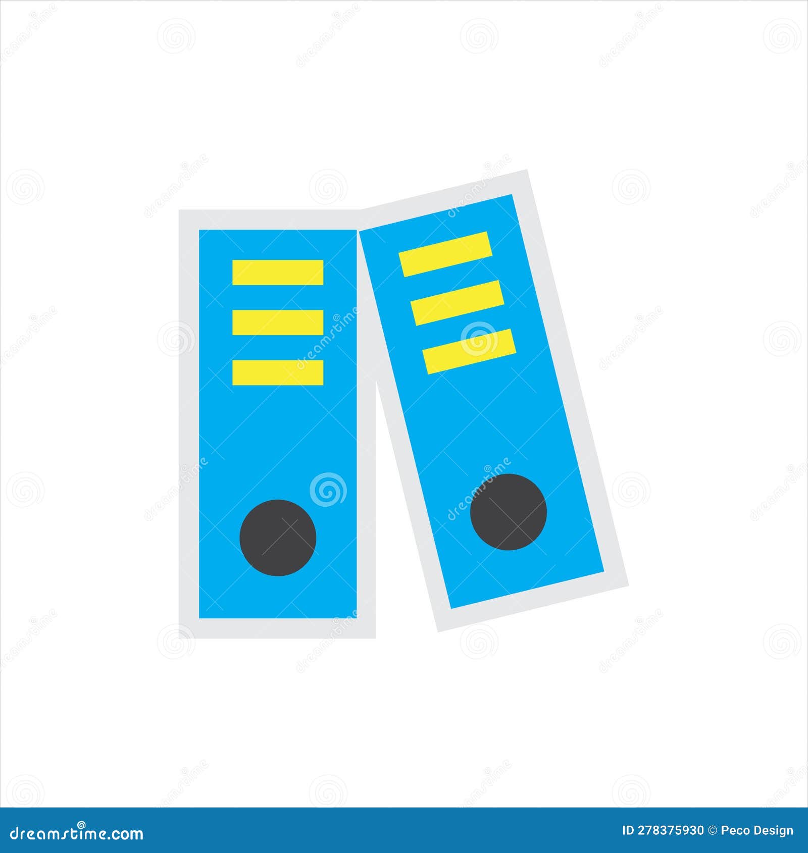 Office Sticker Vector Art stock vector. Illustration of sticker - 278375930