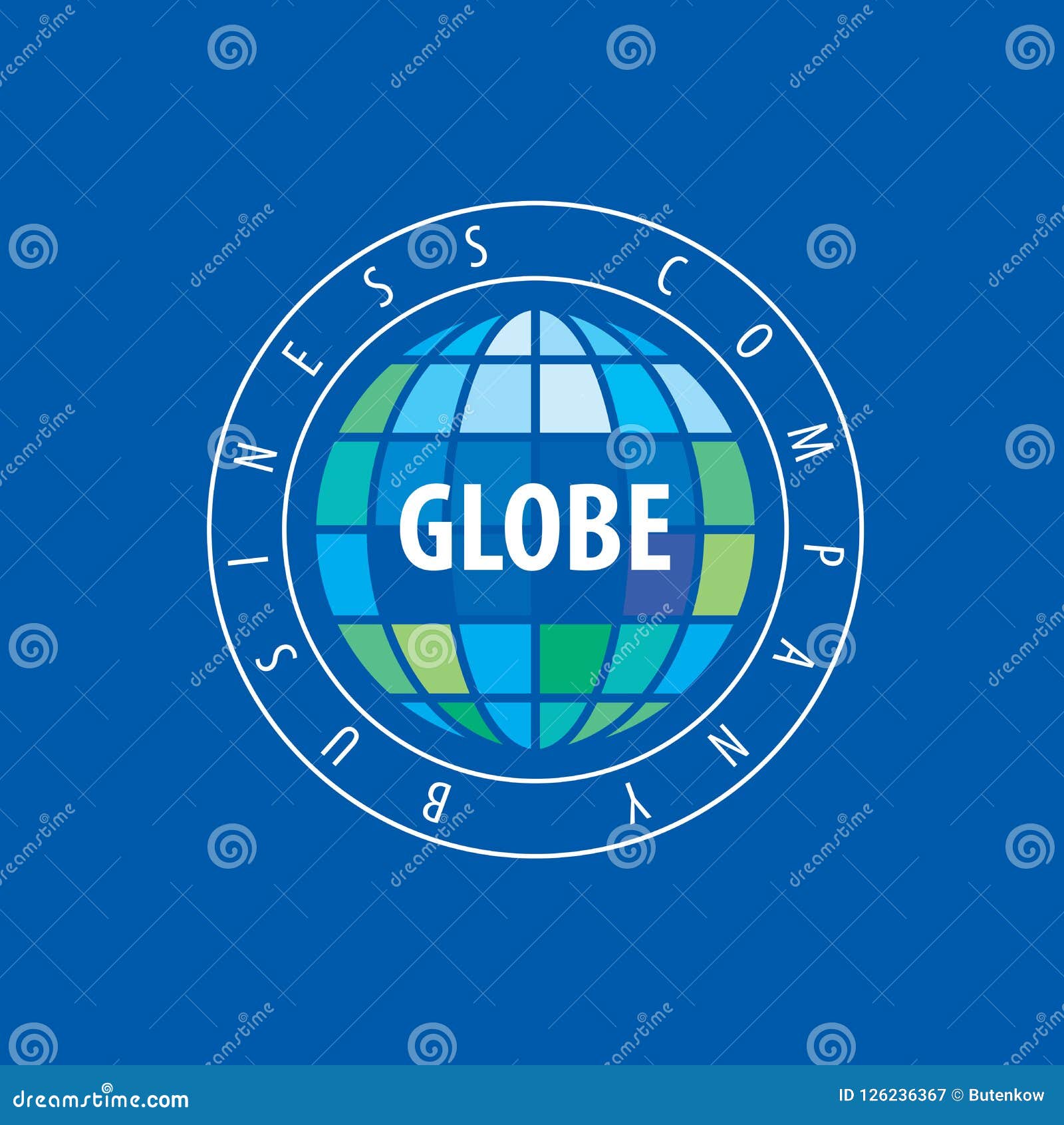 Earth Logo Template. Globe Sign Stock Vector - Illustration of planet ...