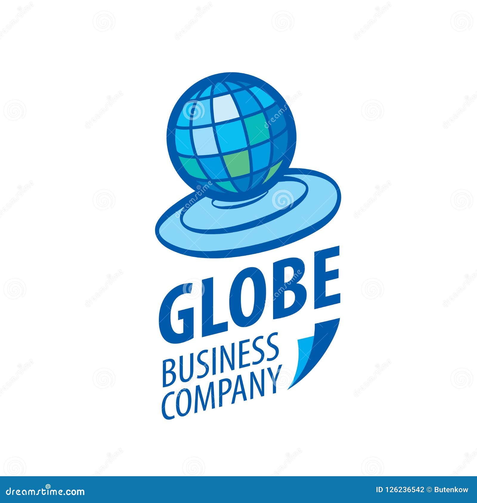 Earth Logo Template. Globe Sign Stock Vector - Illustration of ...