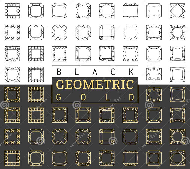 Template Vector Photo Frames Stock Vector - Illustration of element ...