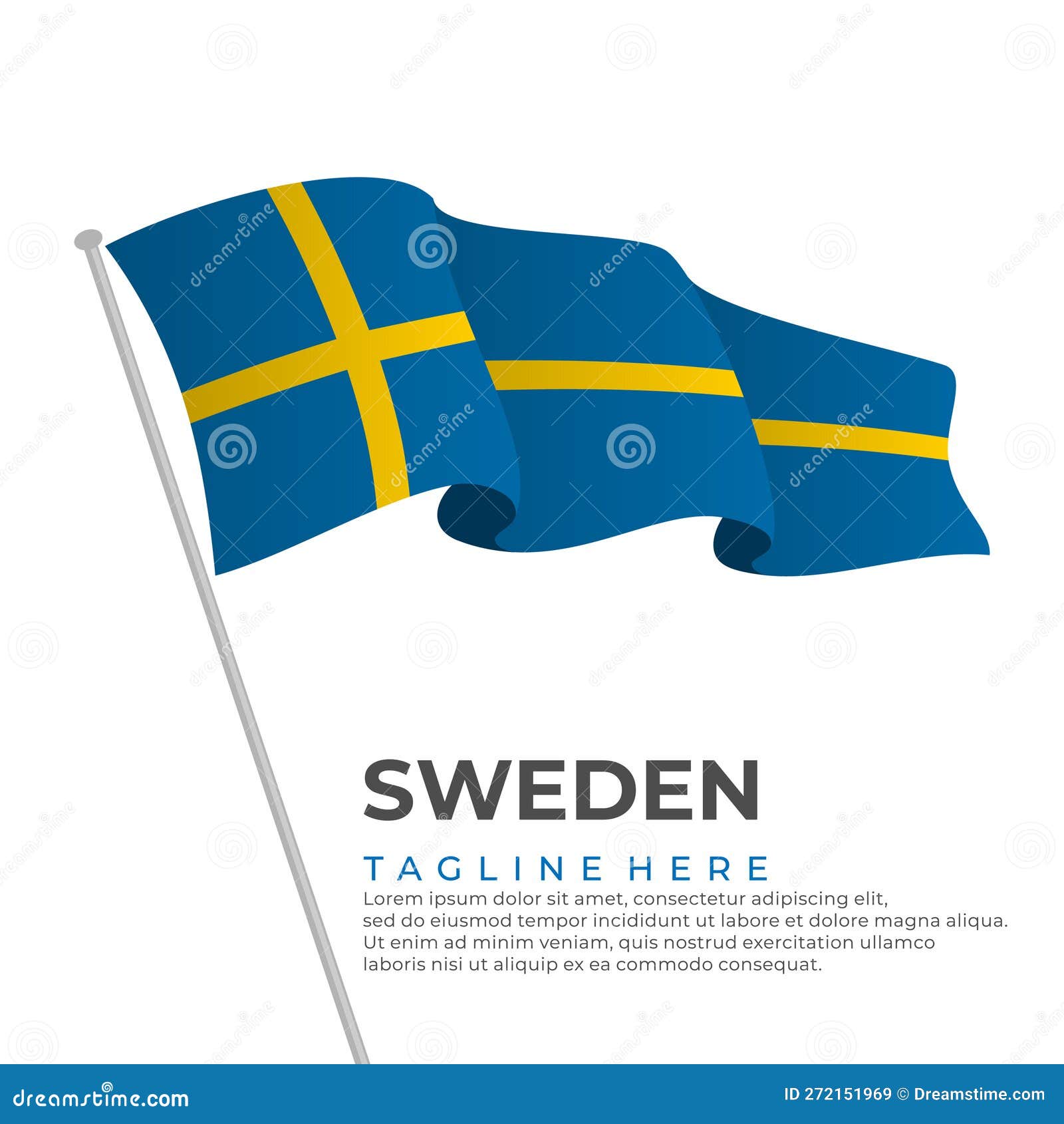 Vector Map Sweden, County Skane Royalty-Free Cartoon | CartoonDealer ...