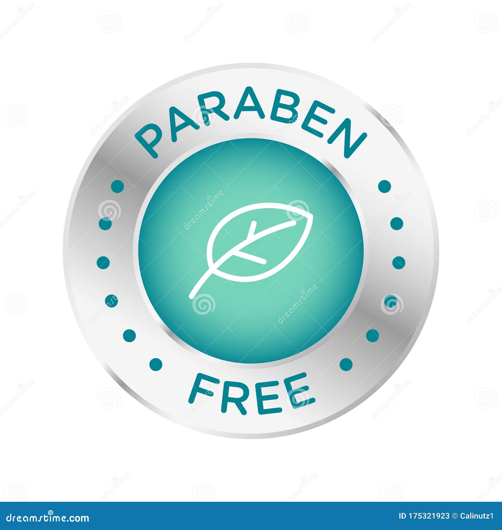 Paraben Free Icon Cosmetic Vector Label Stock Vector - Illustration of ...