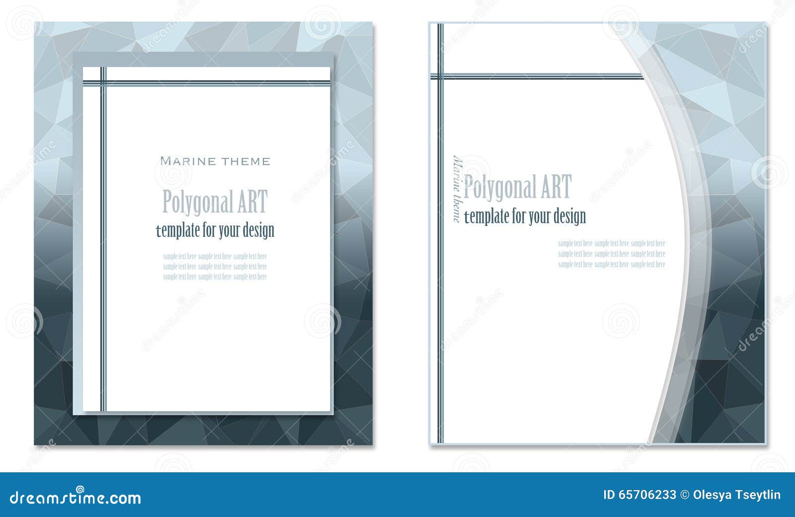 Template for Your Design with a Maritime Theme. Stock Illustration ...