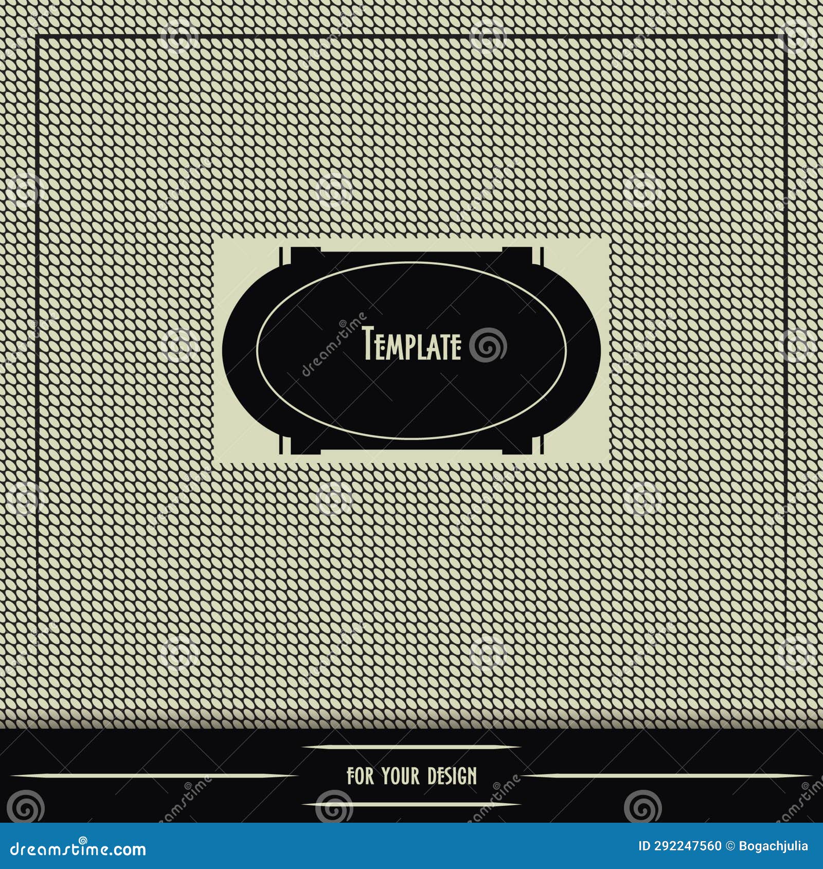 Template for Your Design for Packaging Stock Vector - Illustration of ...