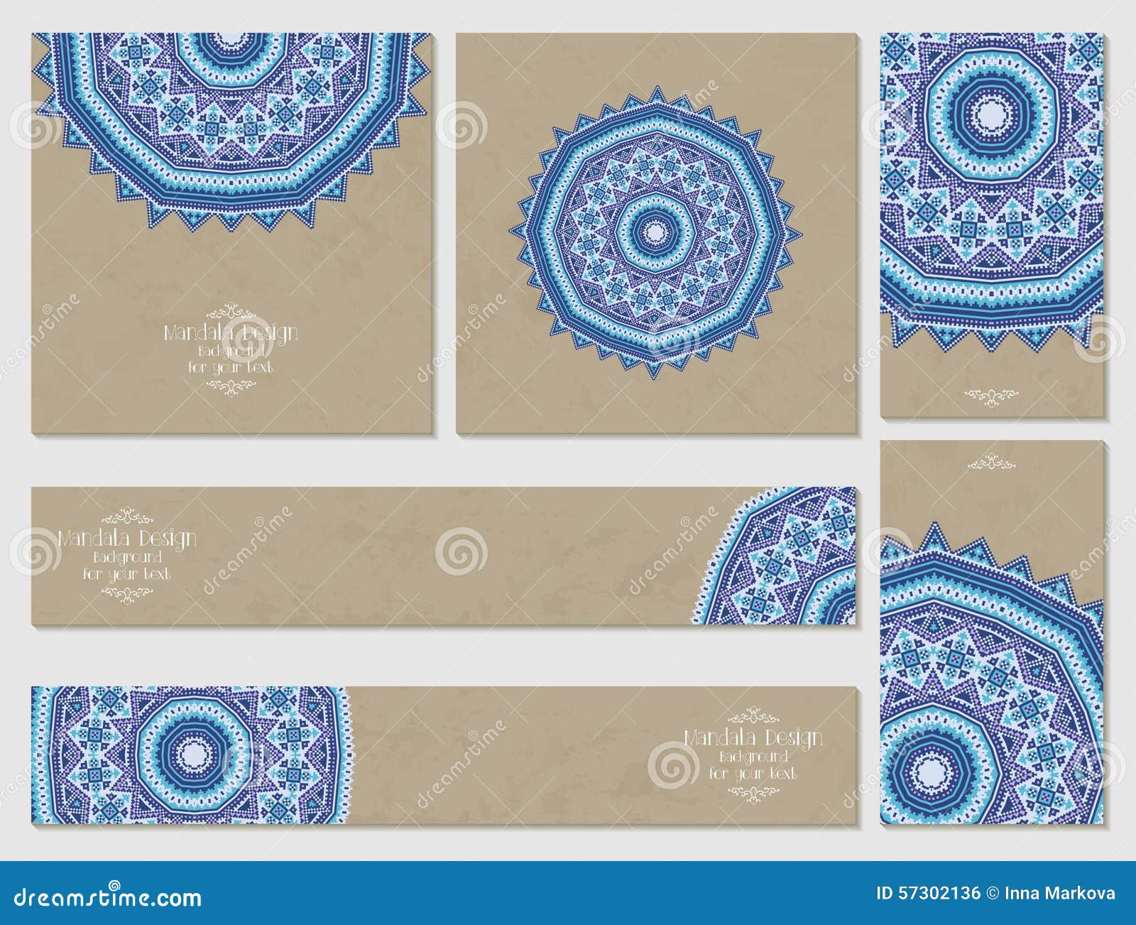 Templates for Design. Ethnic Pattern. Stock Vector - Illustration of ...