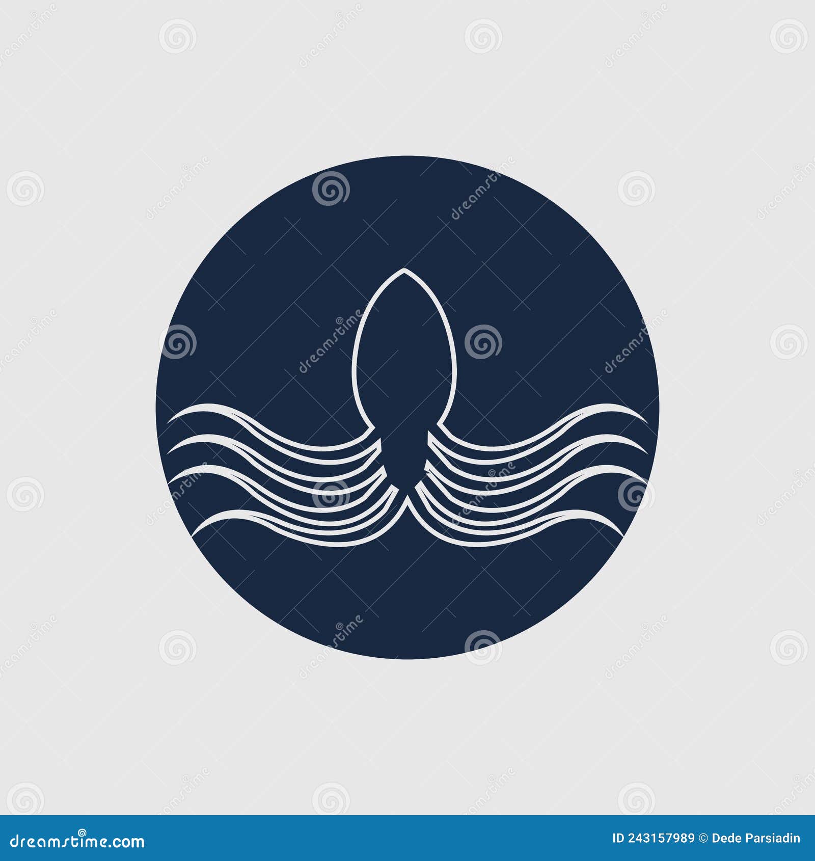Templates for Octopus Logos, Labels and Emblems Vector Illustration ...