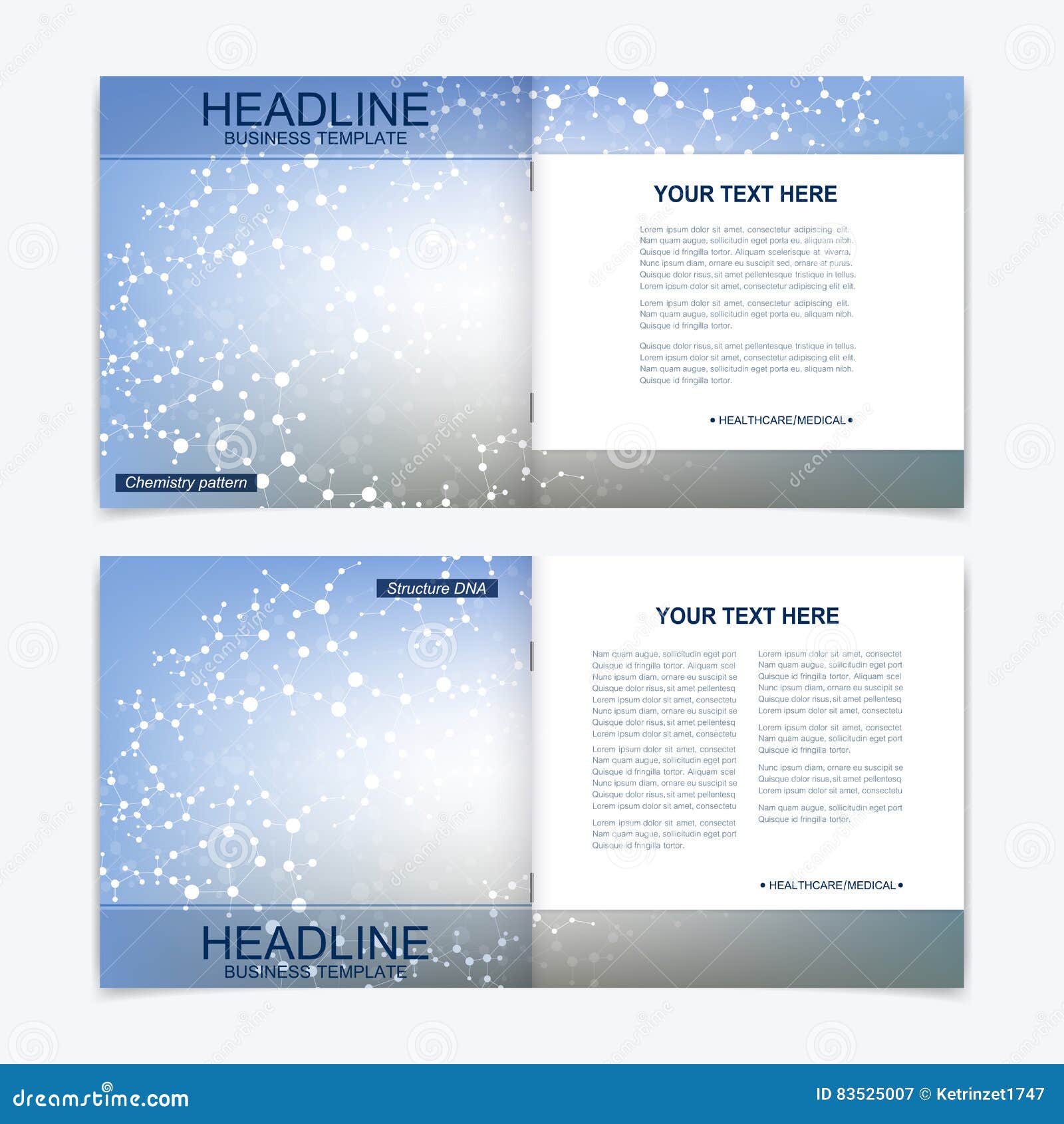 Templates for Square Brochure. Leaflet Cover Presentation. Business ...