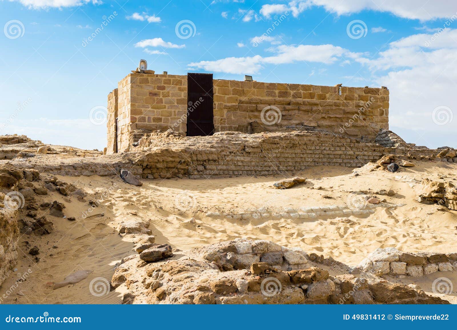 Temple of Alexander the Great, Egypt Stock Photo - Image of egyptian ...