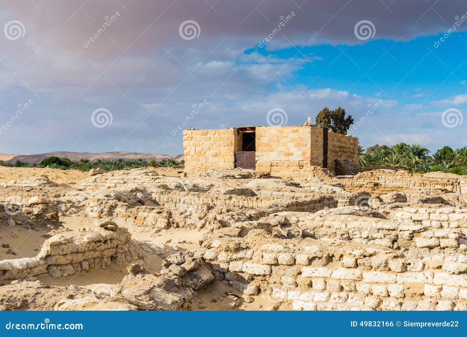Temple of Alexander the Great, Egypt Stock Photo - Image of hero ...