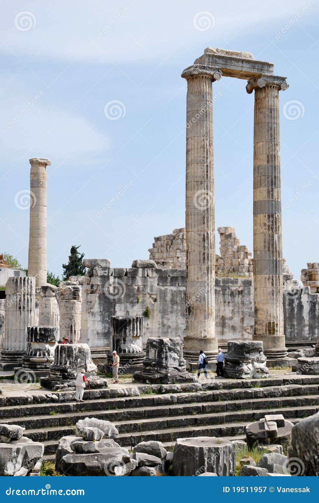 In the Temple of Apollo stock image. Image of feature - 19511957