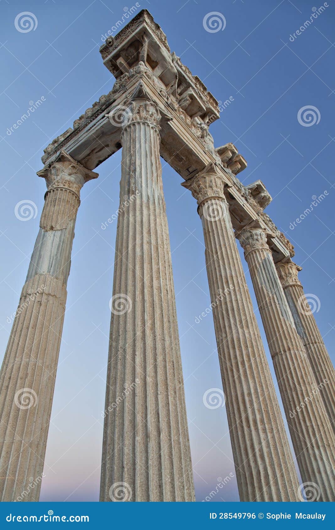 Temple of Apollo stock photo. Image of greek, history - 28549796