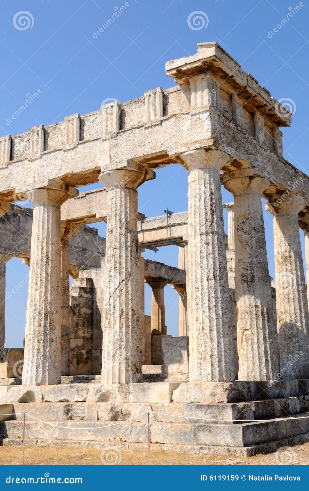 The temple of Apollo stock image. Image of classical, marble - 6119159