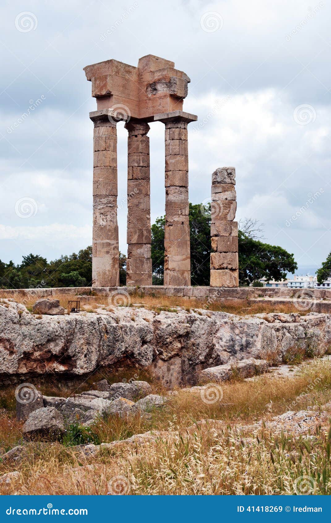 Temple of Apollo stock image. Image of masonry, travel - 41418269