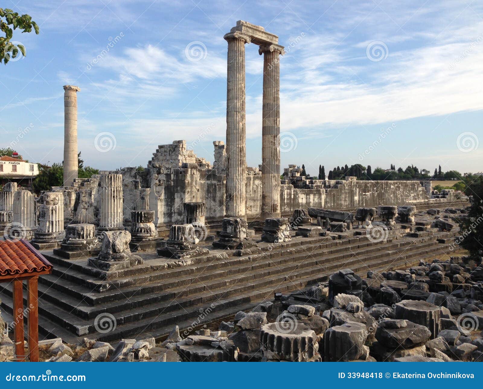 Temple Of Apollo. Rome Royalty-Free Stock Photo | CartoonDealer.com ...