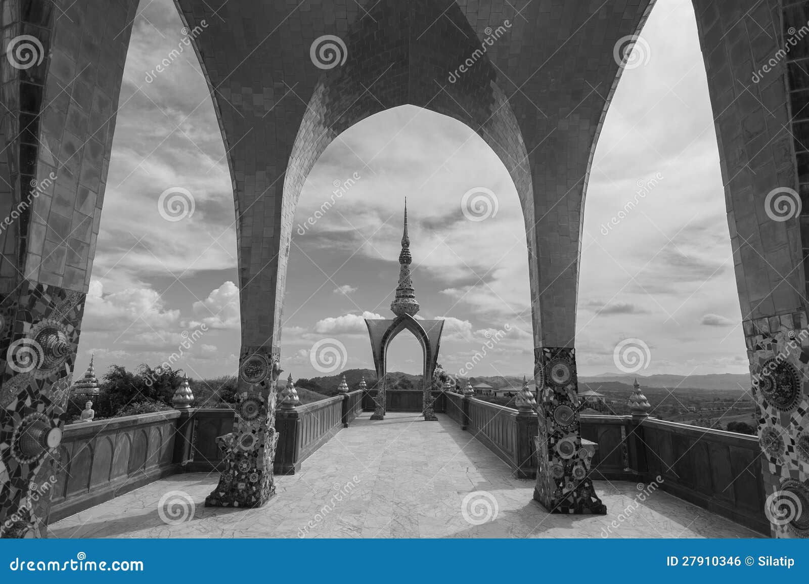 Temple arch 02 stock photo. Image of temple, clear, blue - 27910346