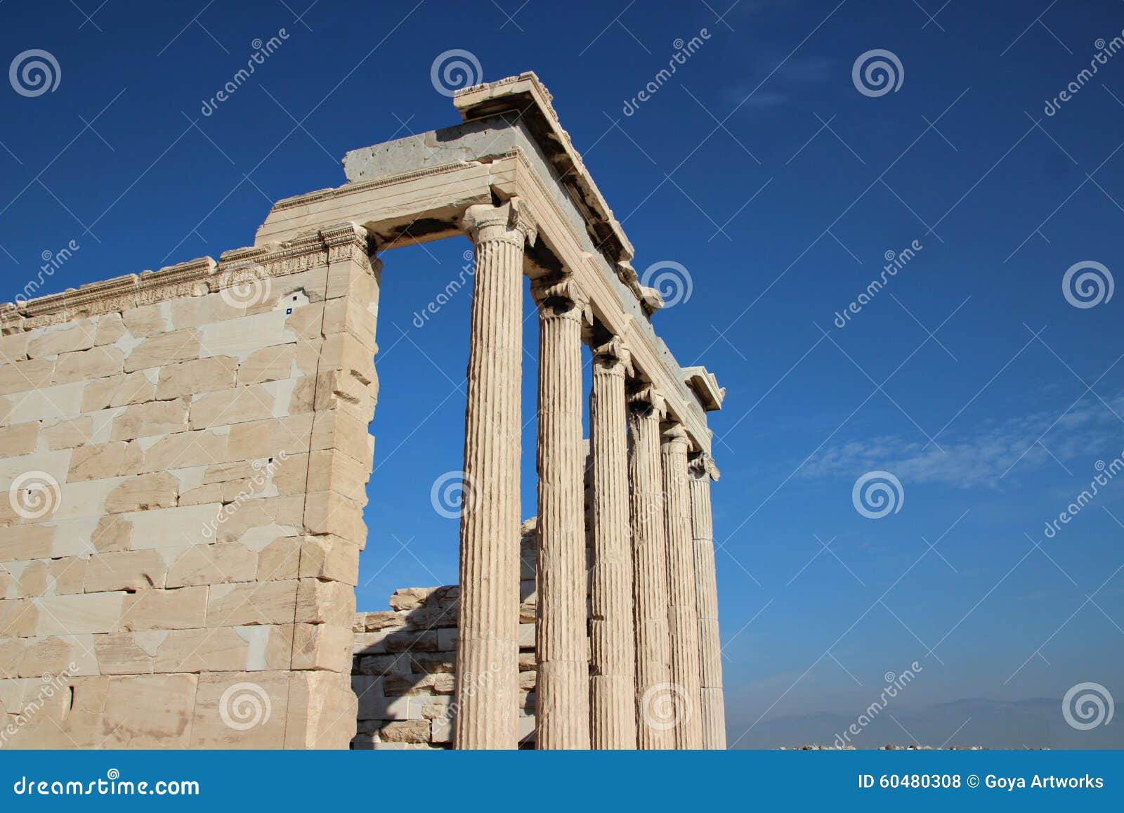 Temple of Athena stock photo. Image of object, city, athena - 60480308