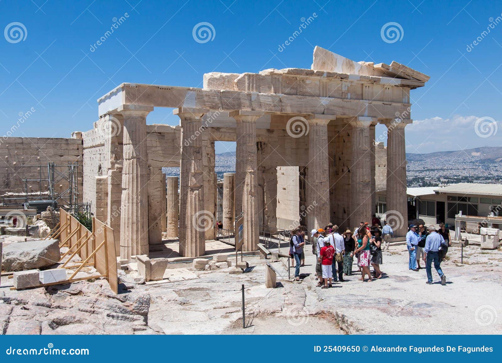 Temple of Athena Nike Athens Greece Editorial Image - Image of ...