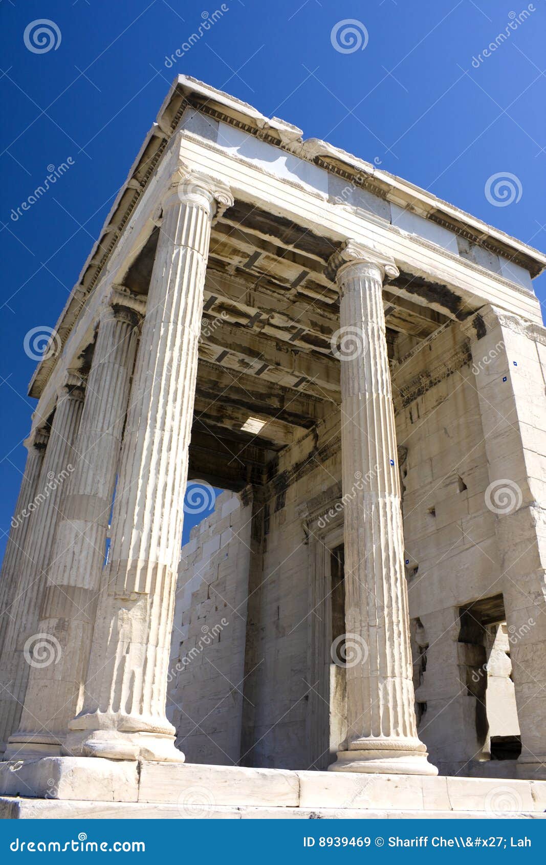 Temple of Athena Nike, Athens, Greece Stock Image - Image of building ...