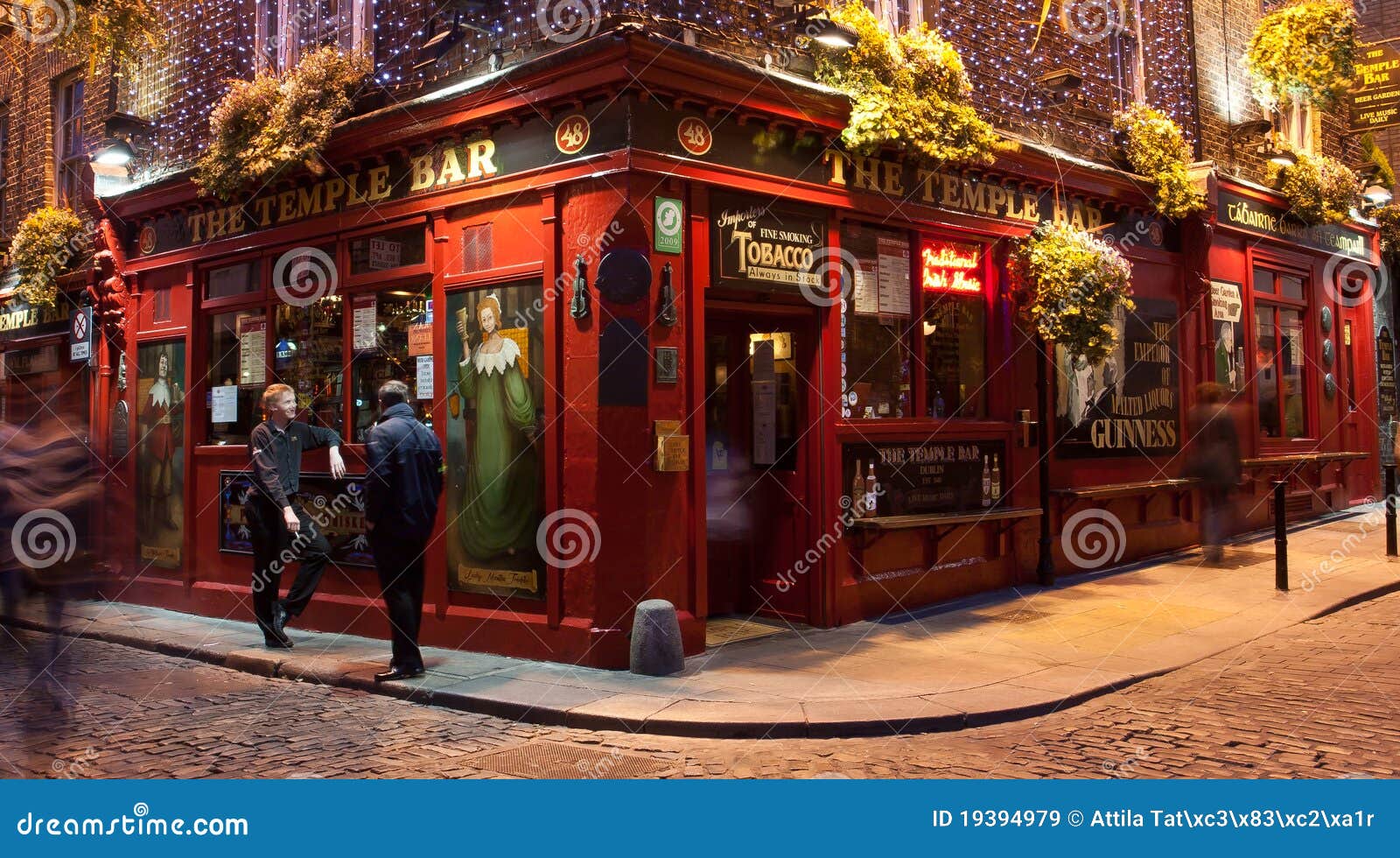 Temple Bar editorial stock image. Image of patry, eire - 19394979
