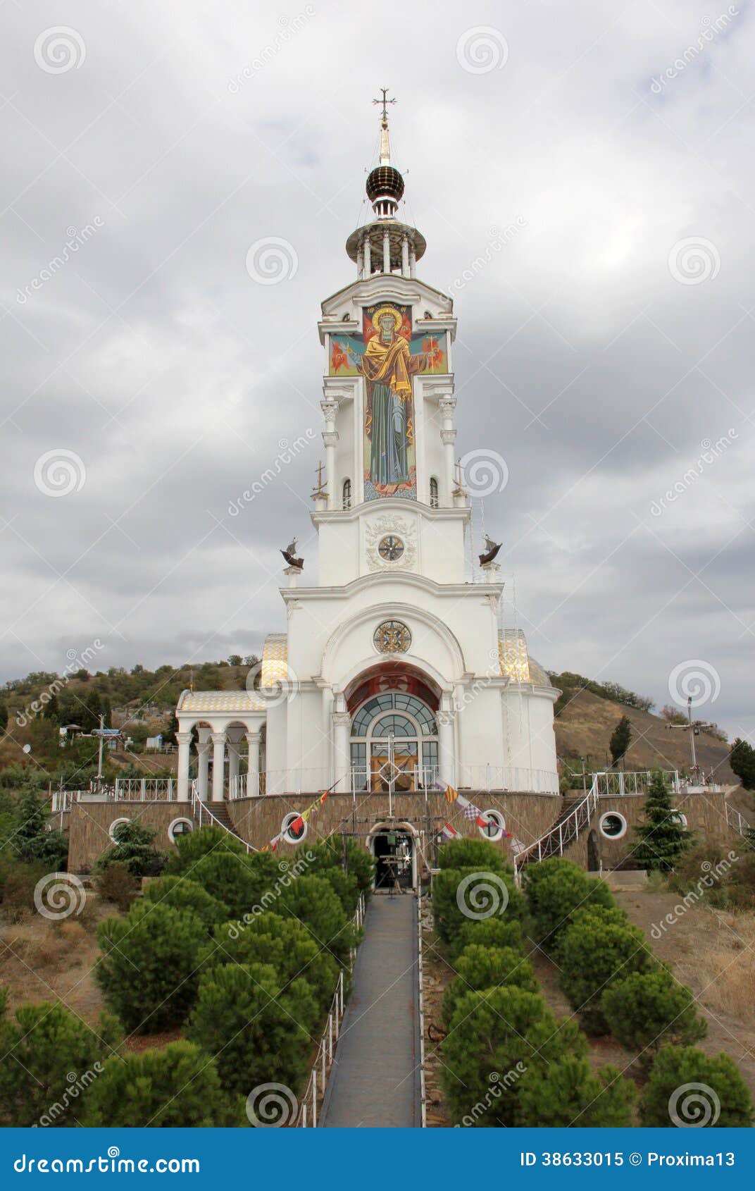 Temple beacon stock image. Image of orthodox, destination - 38633015