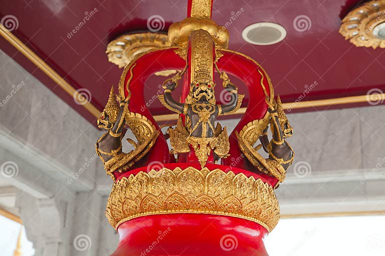 Temple bell stock photo. Image of passage, decoration - 25106376