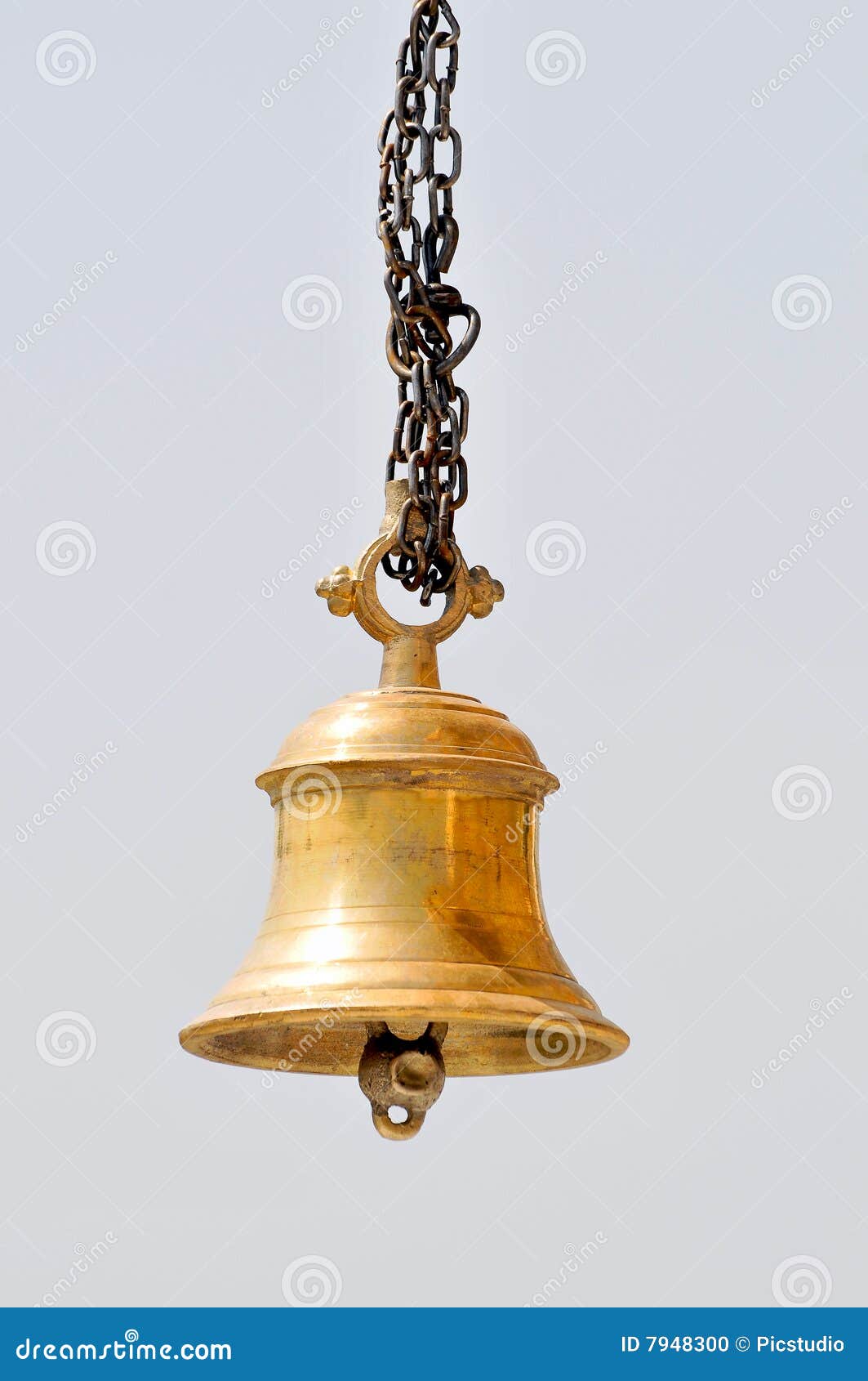 Temple bell stock photo. Image of architecture, historical - 7948300