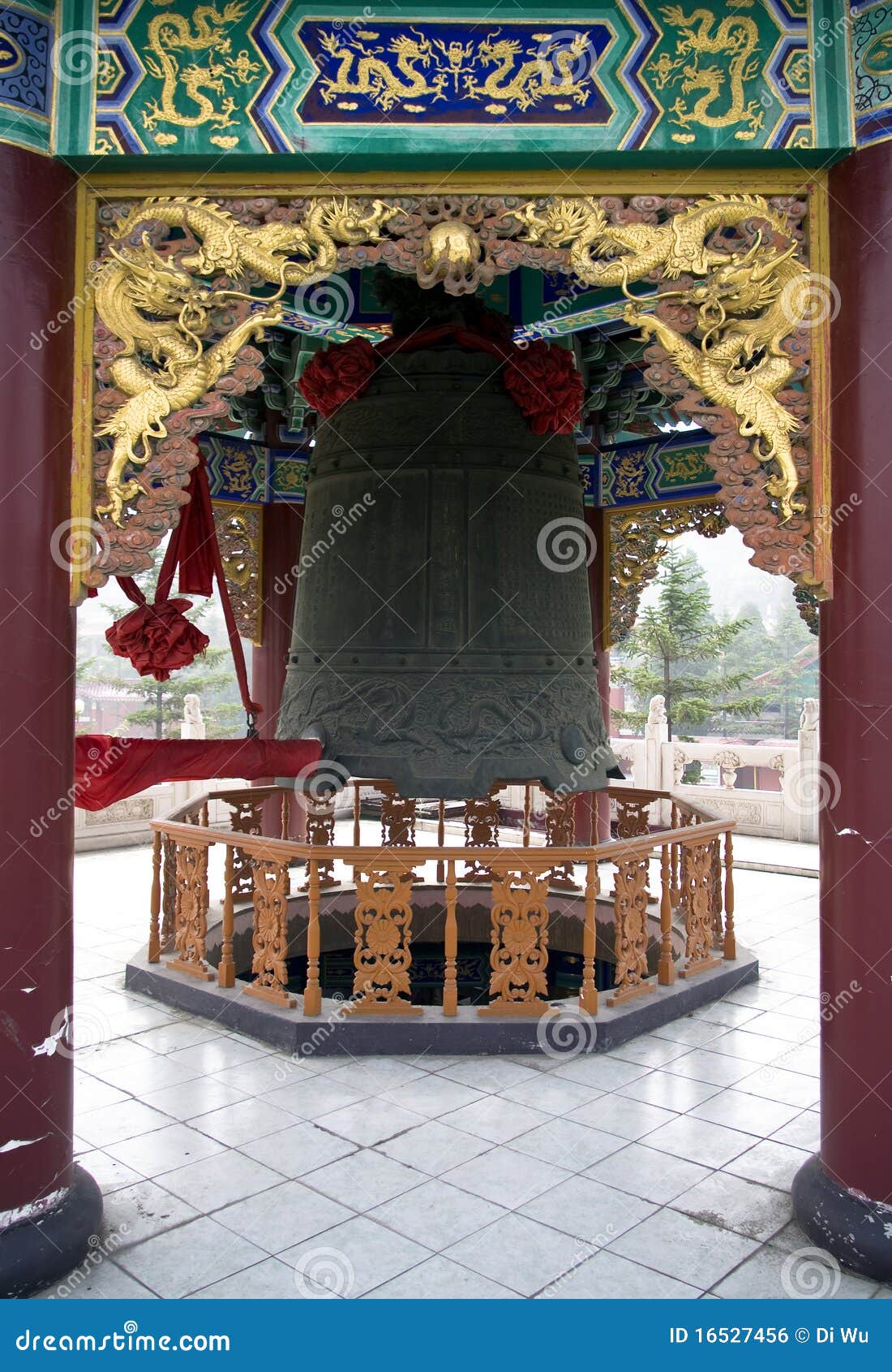 Temple Big Bell Tower stock photo. Image of ring, temple - 16527456