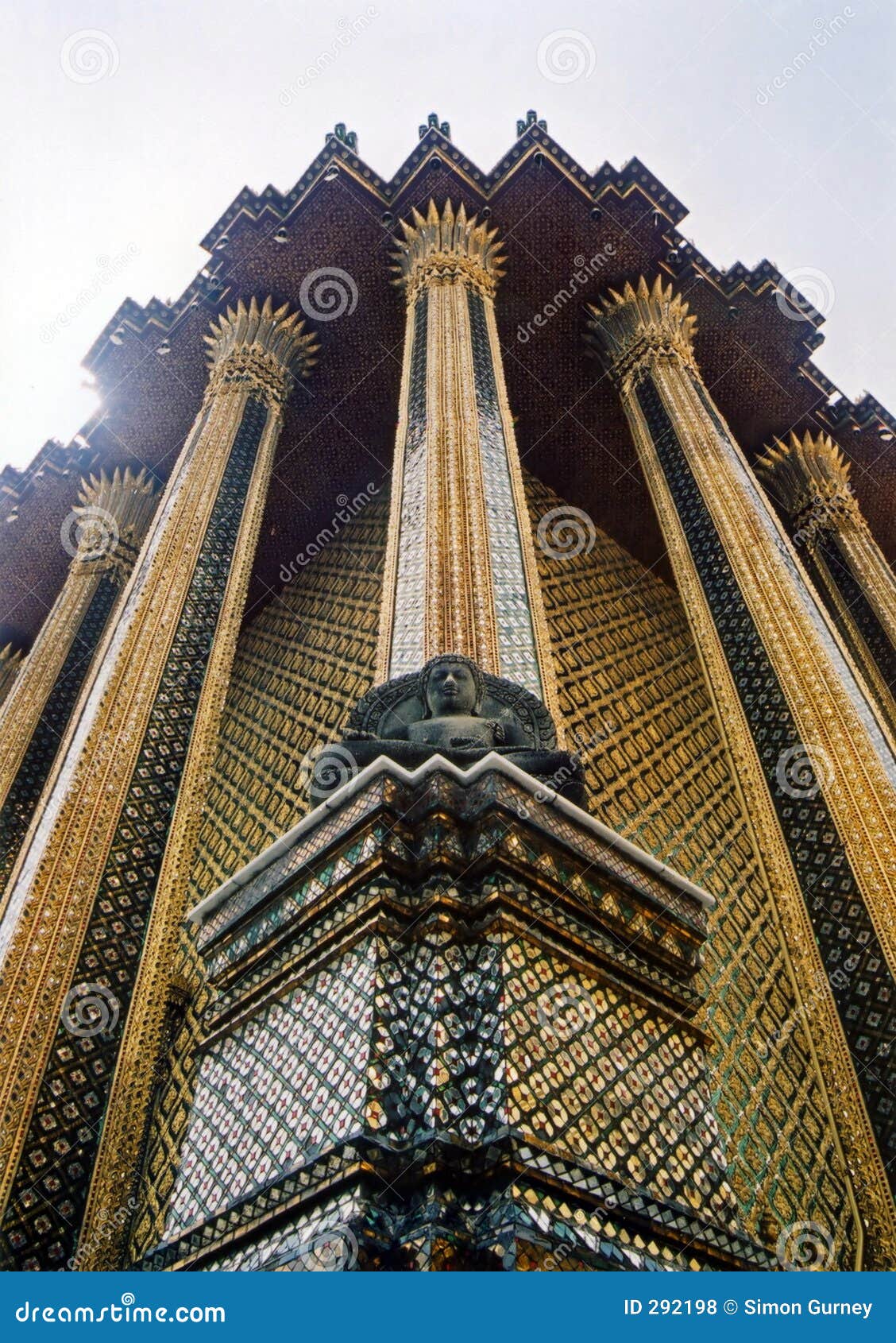 Temple Buddha Grand Palace Bangkok Stock Photo - Image of siamese ...