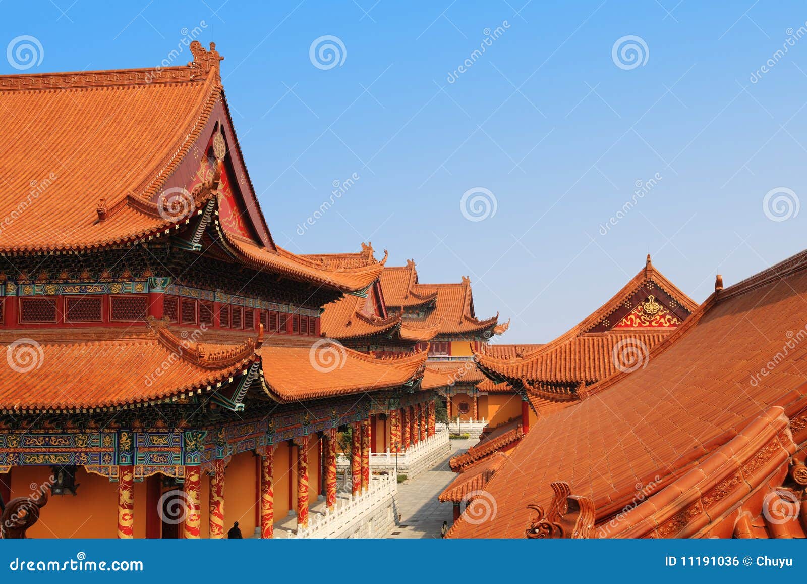 Temple buildings stock photo. Image of complex, culture - 11191036