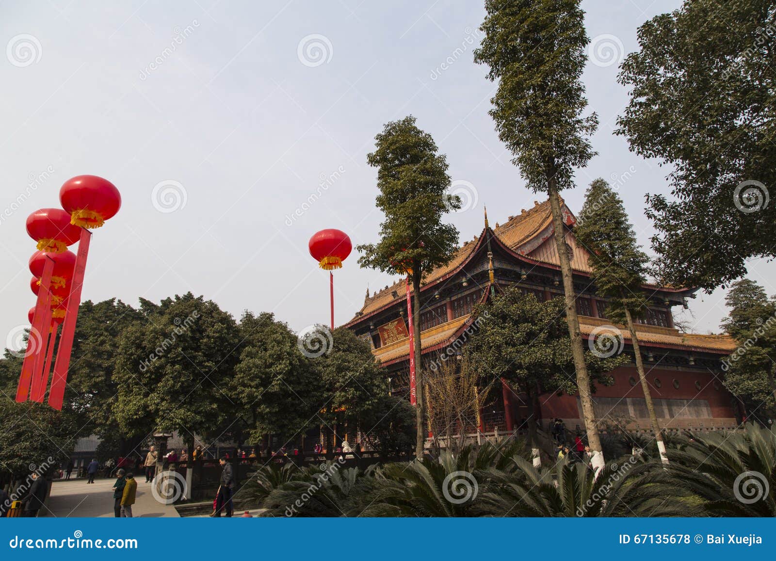 The Temple in Chengdu,china Editorial Stock Photo - Image of travel ...