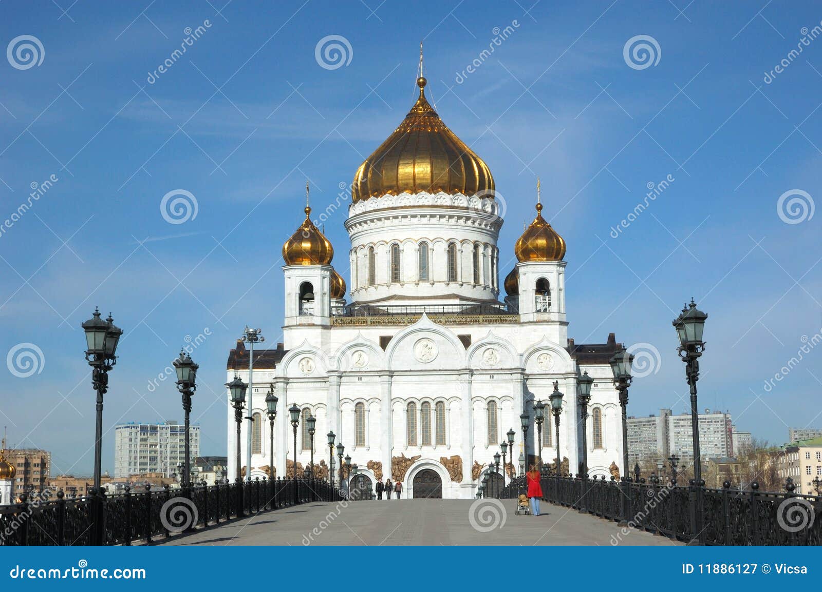 Temple of Christ Our Saviour in Moscow Stock Image - Image of russian ...