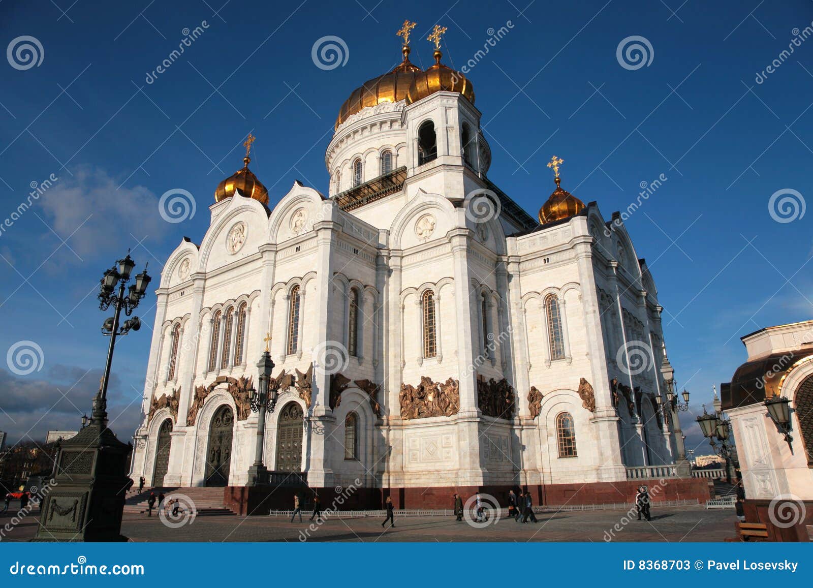 Temple of Christ of Savior in Moscow Stock Image - Image of decoration ...