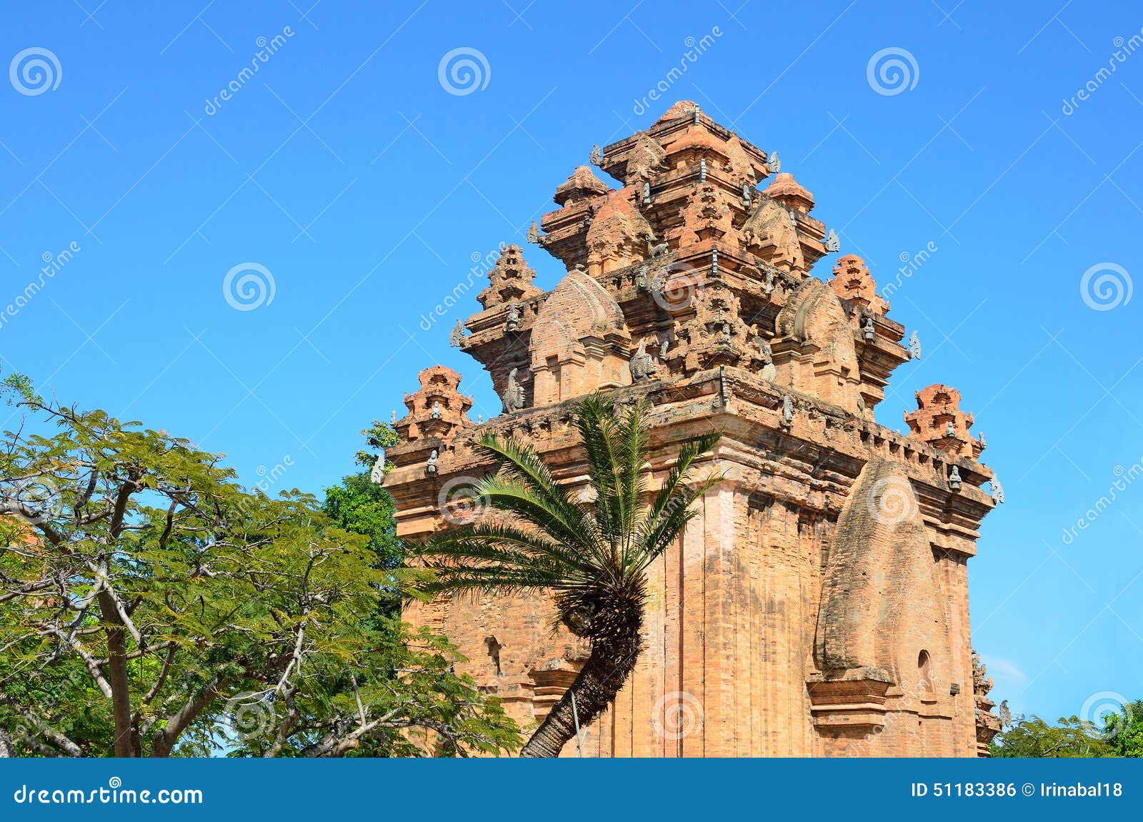 The Temple Complex Po Nagar, Ponagar Cham Tower. Nha Trang. Vietnam ...