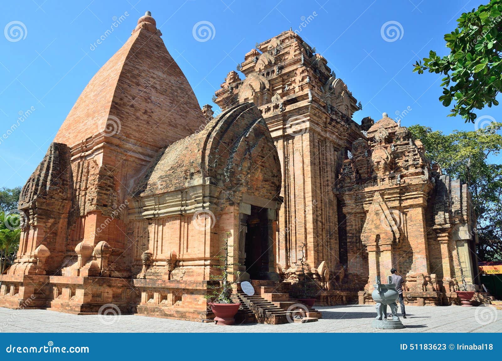 The Temple Complex Po Nagar, Ponagar Cham Tower. Nha Trang. Vietnam ...