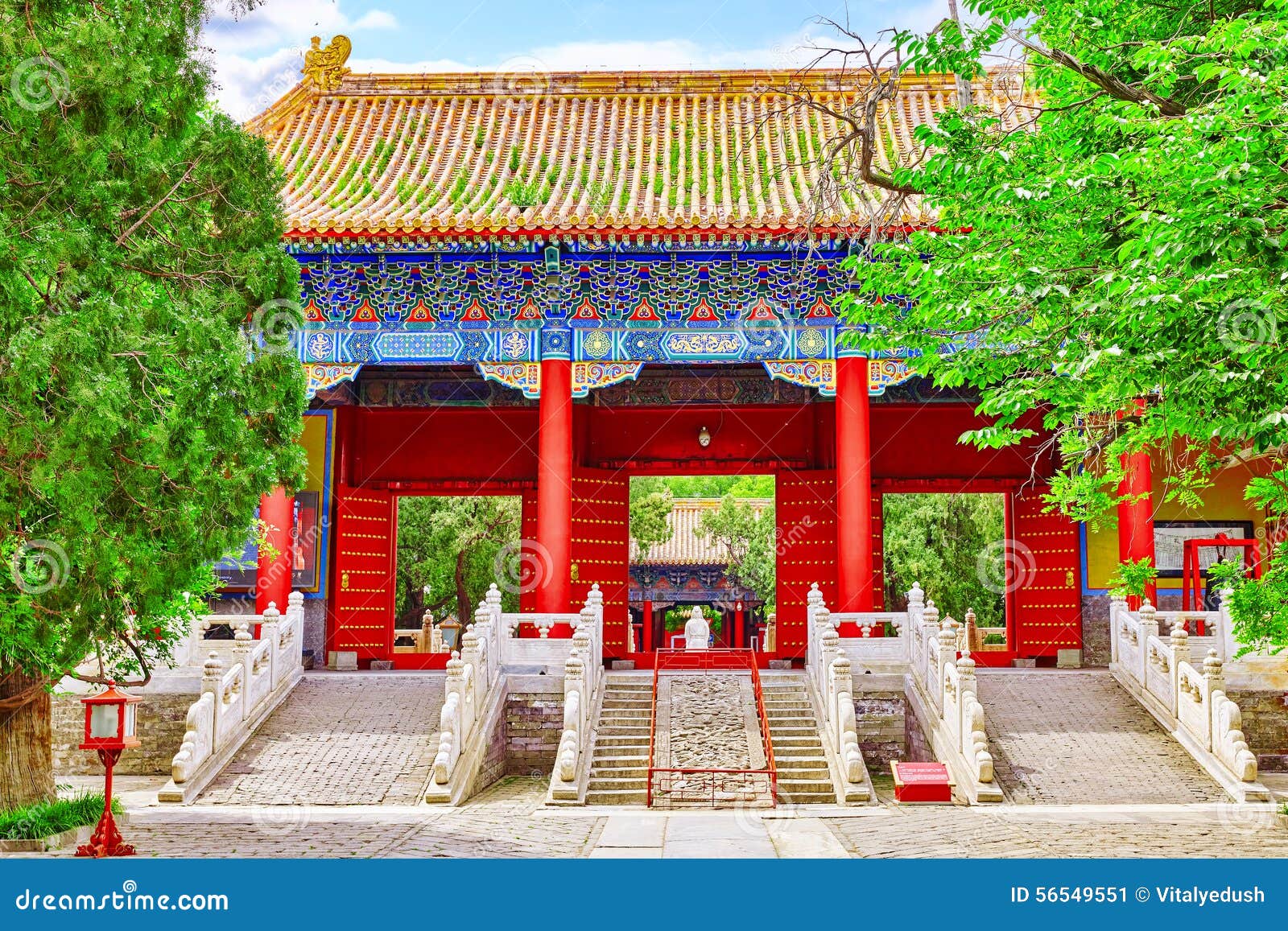 Temple of Confucius at Beijing is the Second Largest Confucian T Stock ...